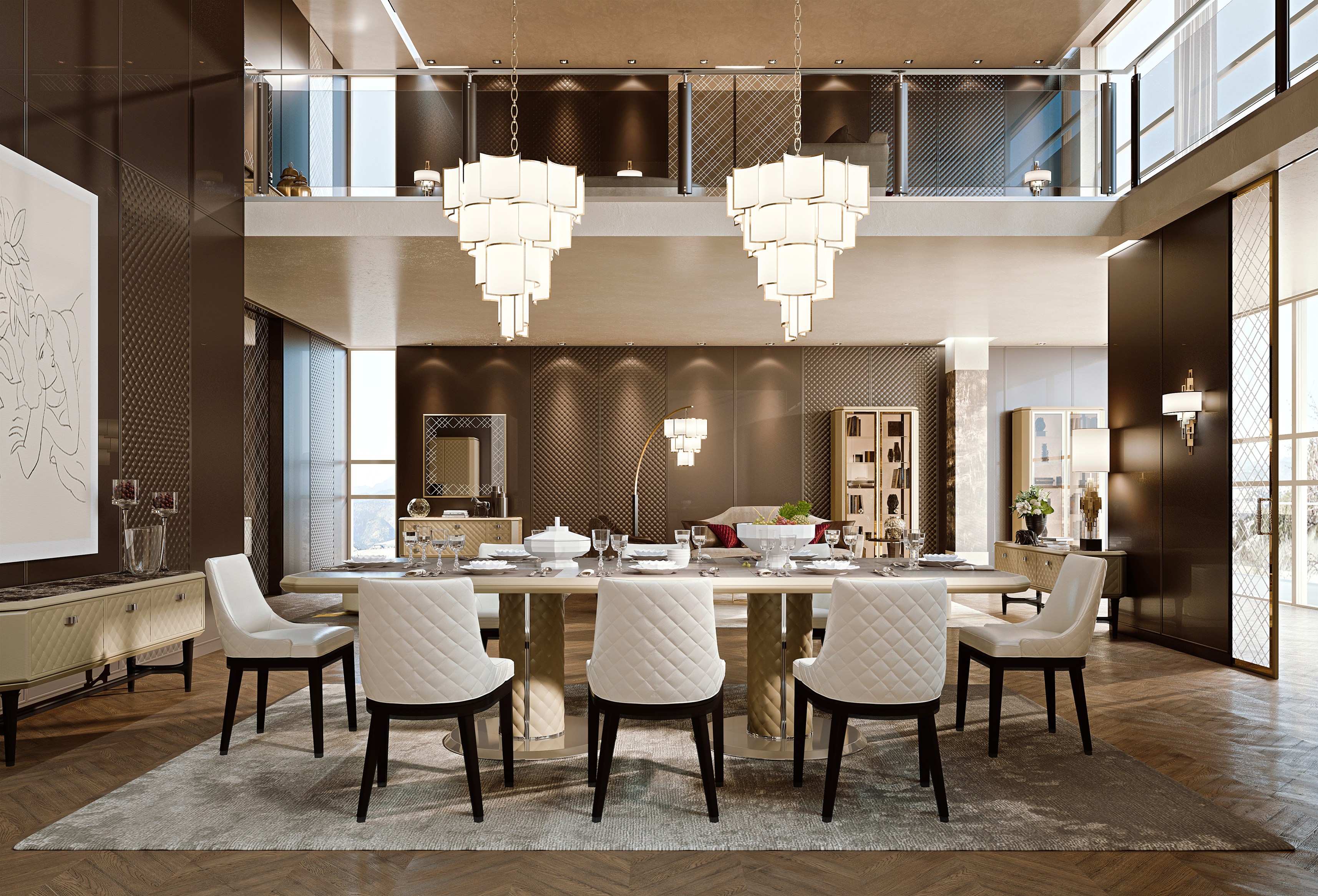 BELLAGIO HOME | Table By SCIC design Enrico Cattaneo, Anna Cattaneo
