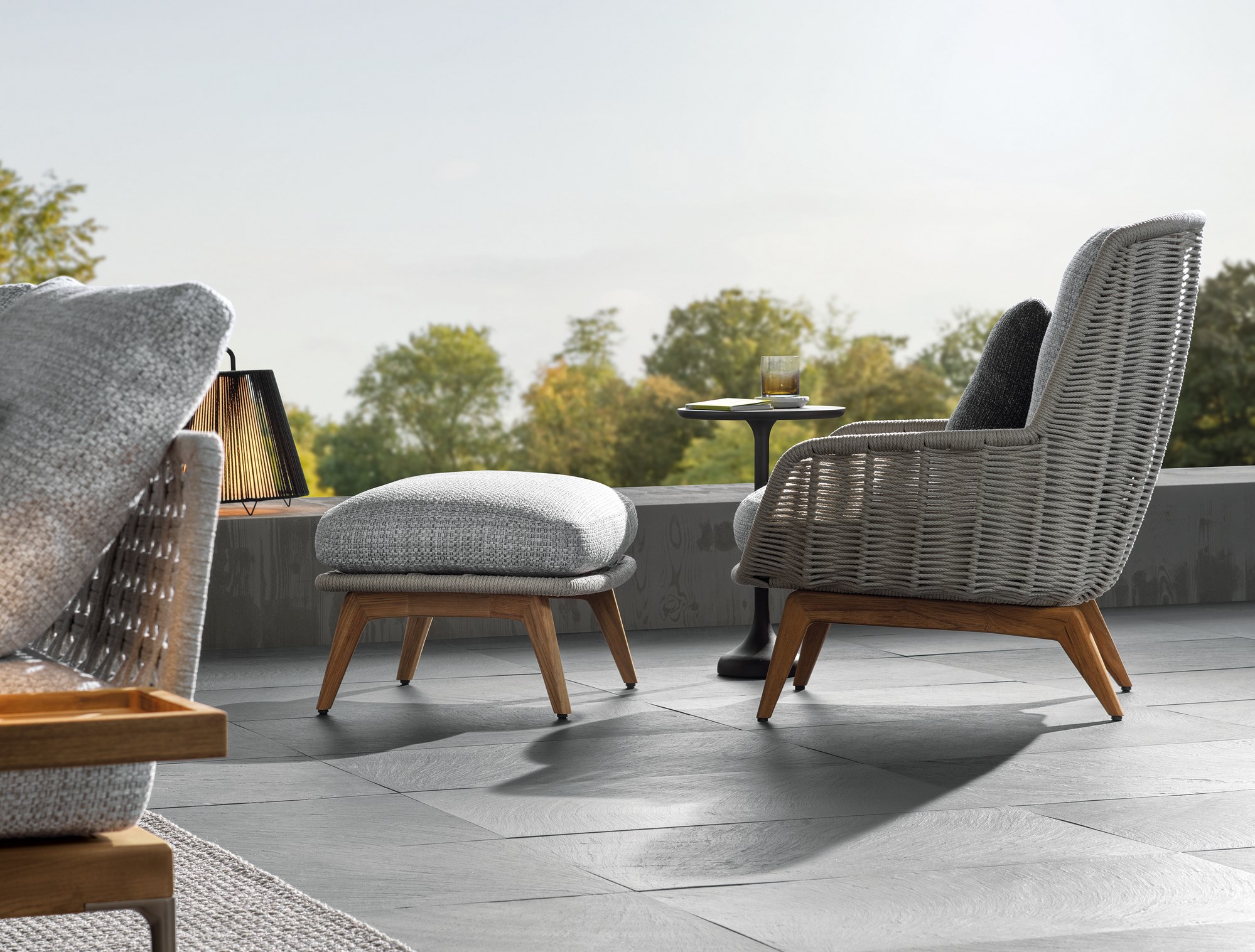 BELT CORD OUTDOOR | Sillón de jardín By Minotti diseño Rodolfo Dordoni