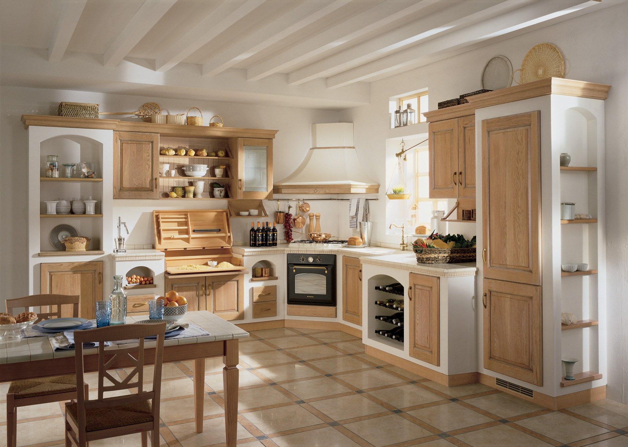 Fitted kitchen BELVEDERE Scavolini Line By Scavolini design Raffaello ...