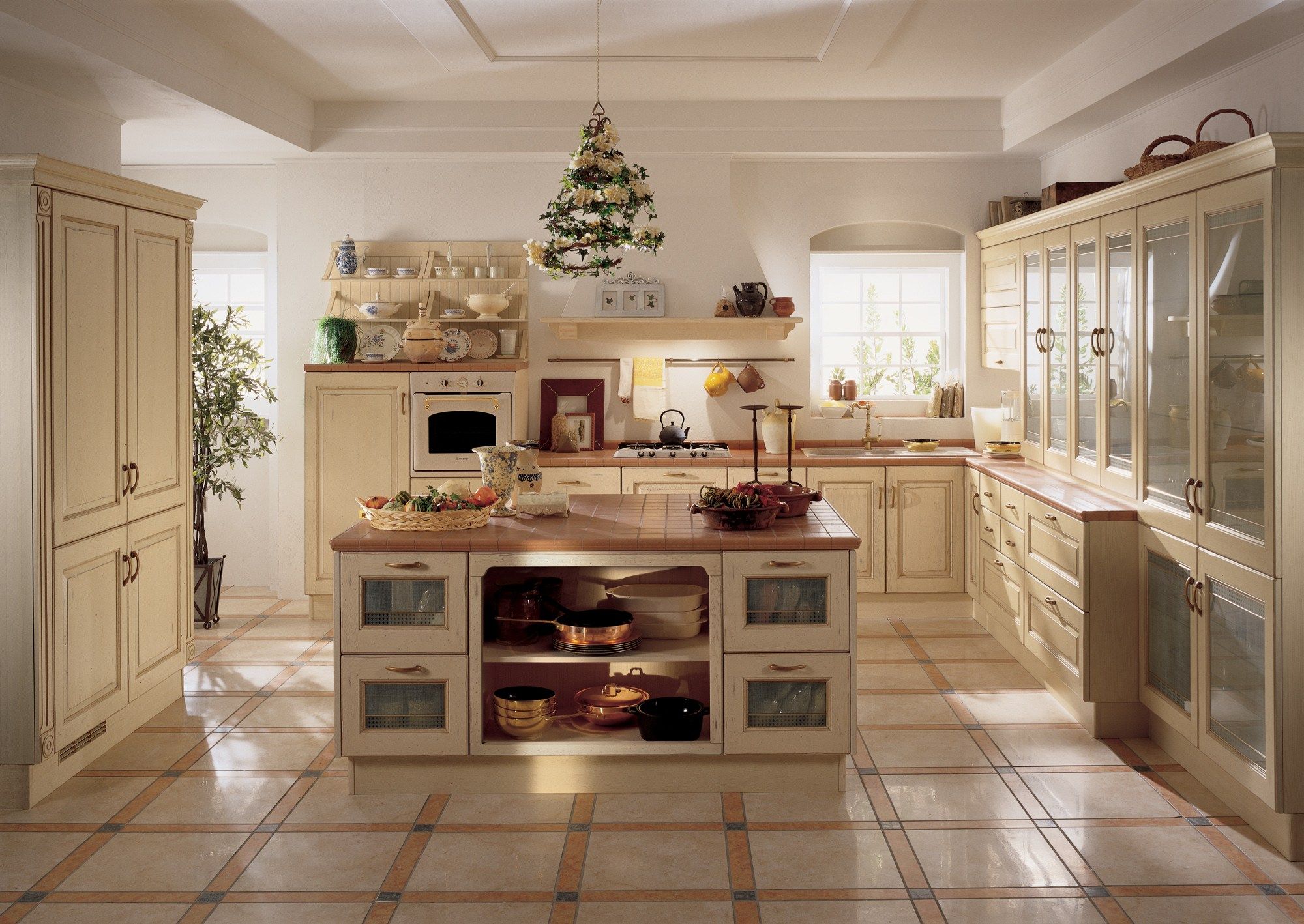 Fitted kitchen BELVEDERE Scavolini Line By Scavolini design Raffaello ...