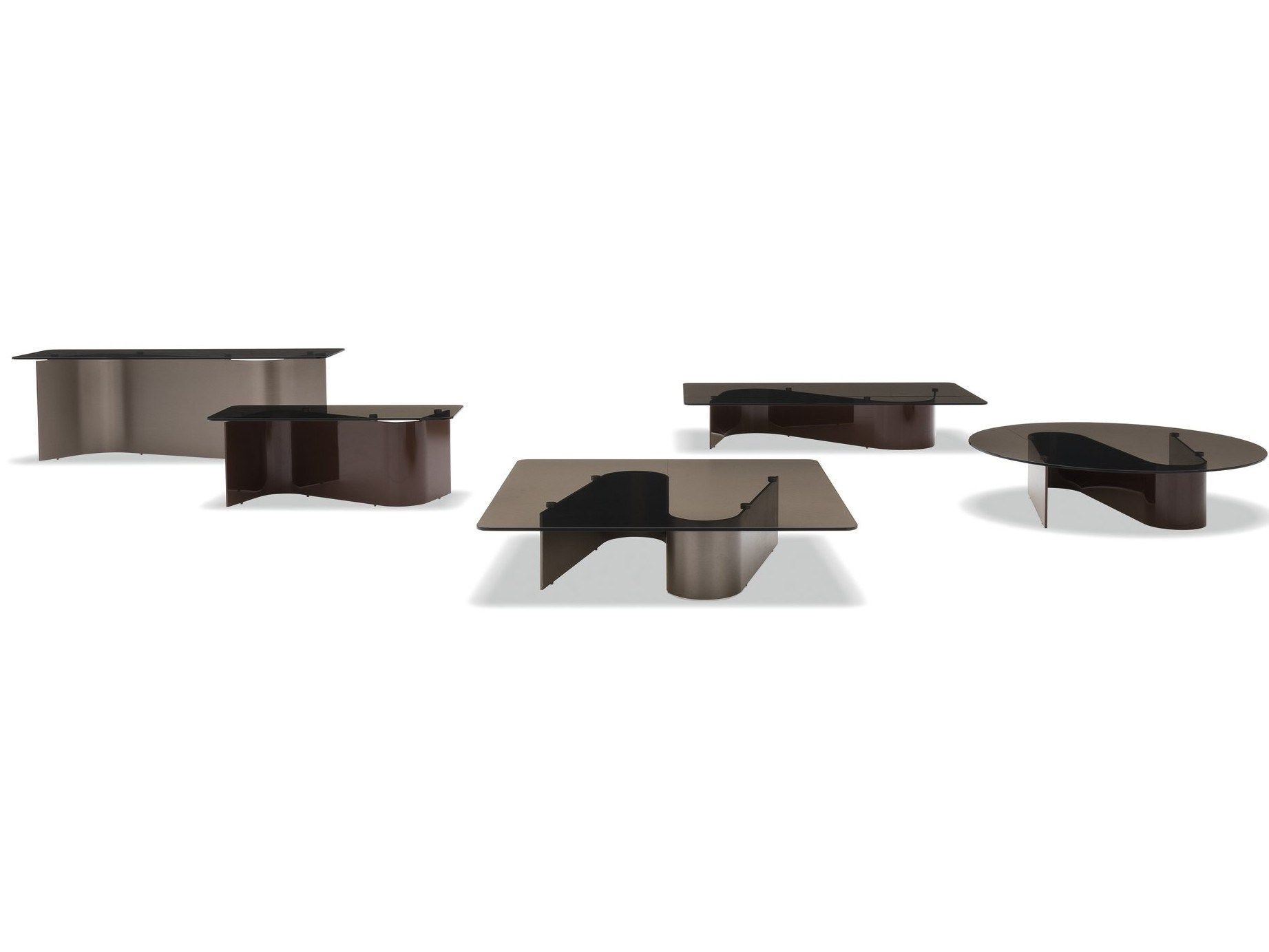 Coffee table BENDER By Minotti design Rodolfo Dordoni