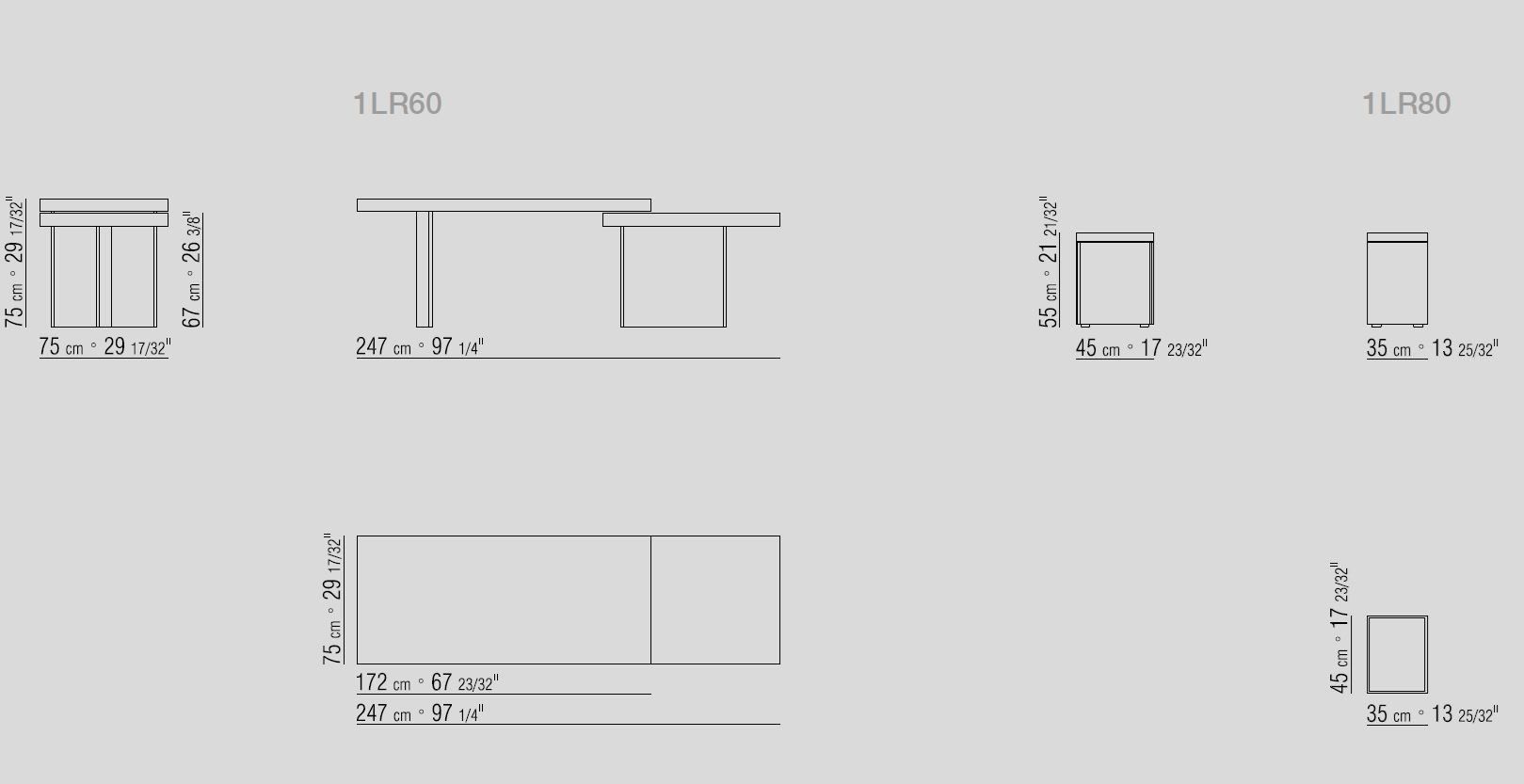 BENJAMIN | Escritorio By Mood by Flexform diseño Samuel Accoceberry