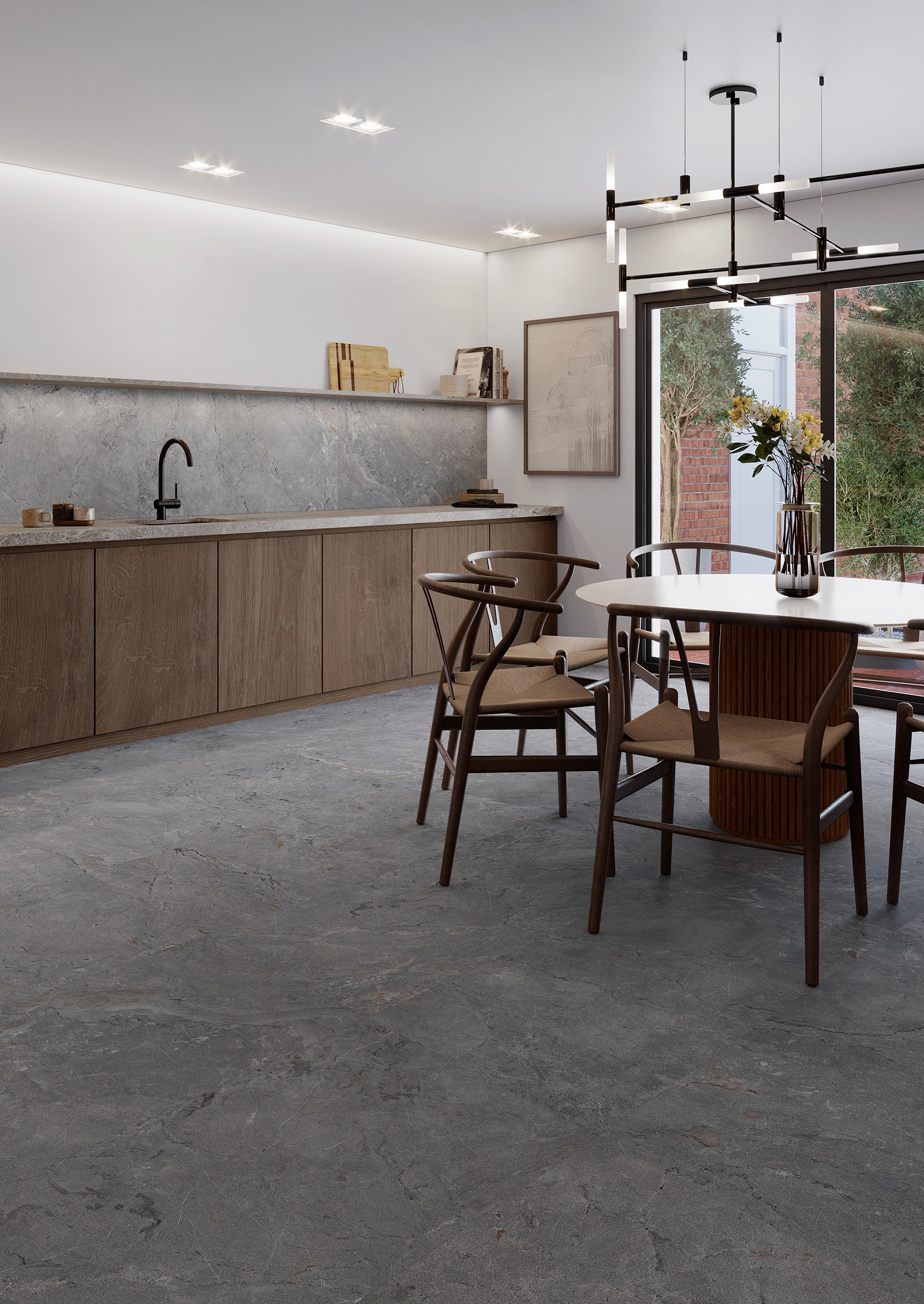 BERNA Glazed porcelain stoneware wall/floor tiles with stone effect By ...