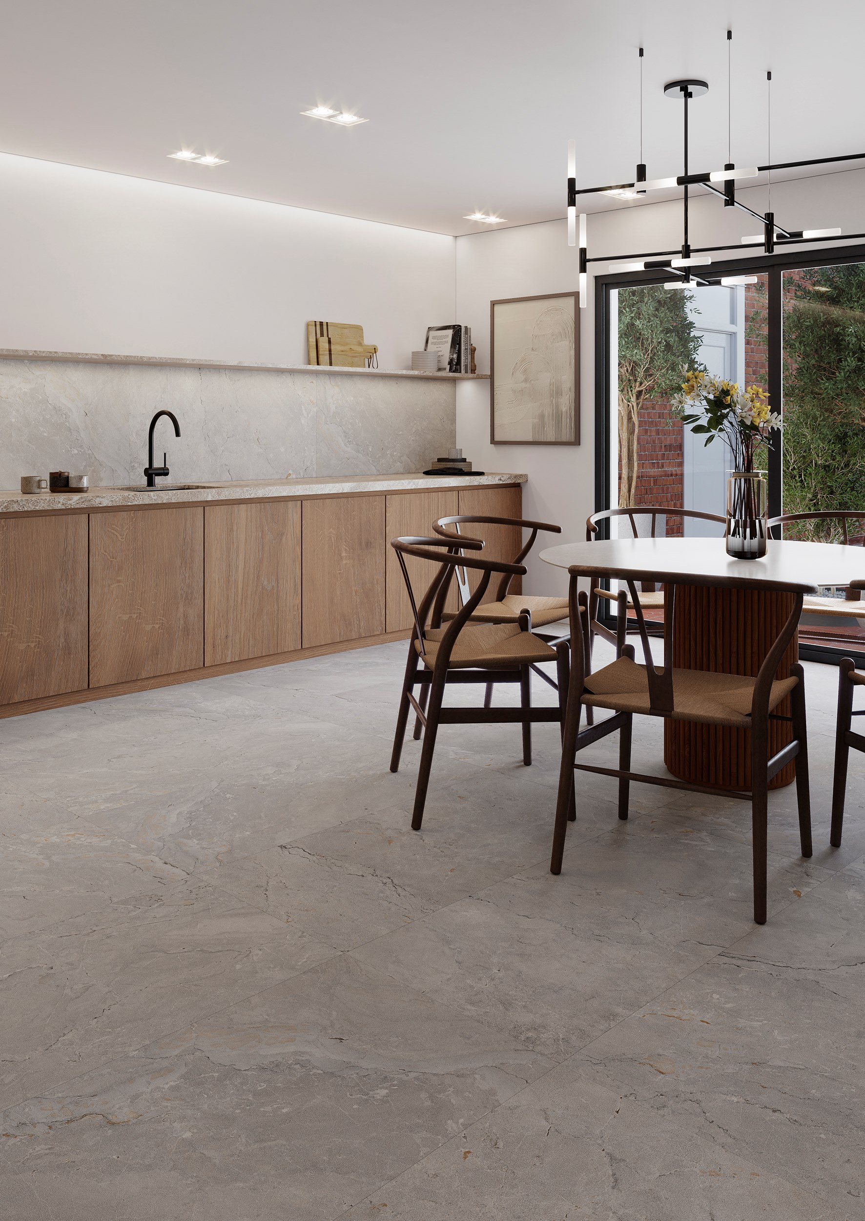 BERNA Glazed porcelain stoneware wall/floor tiles with stone effect By ...