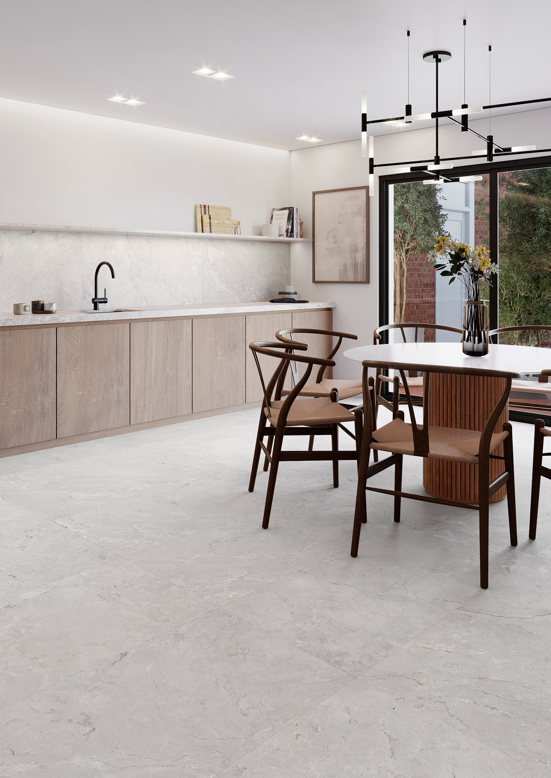 BERNA Glazed porcelain stoneware wall/floor tiles with stone effect By ...