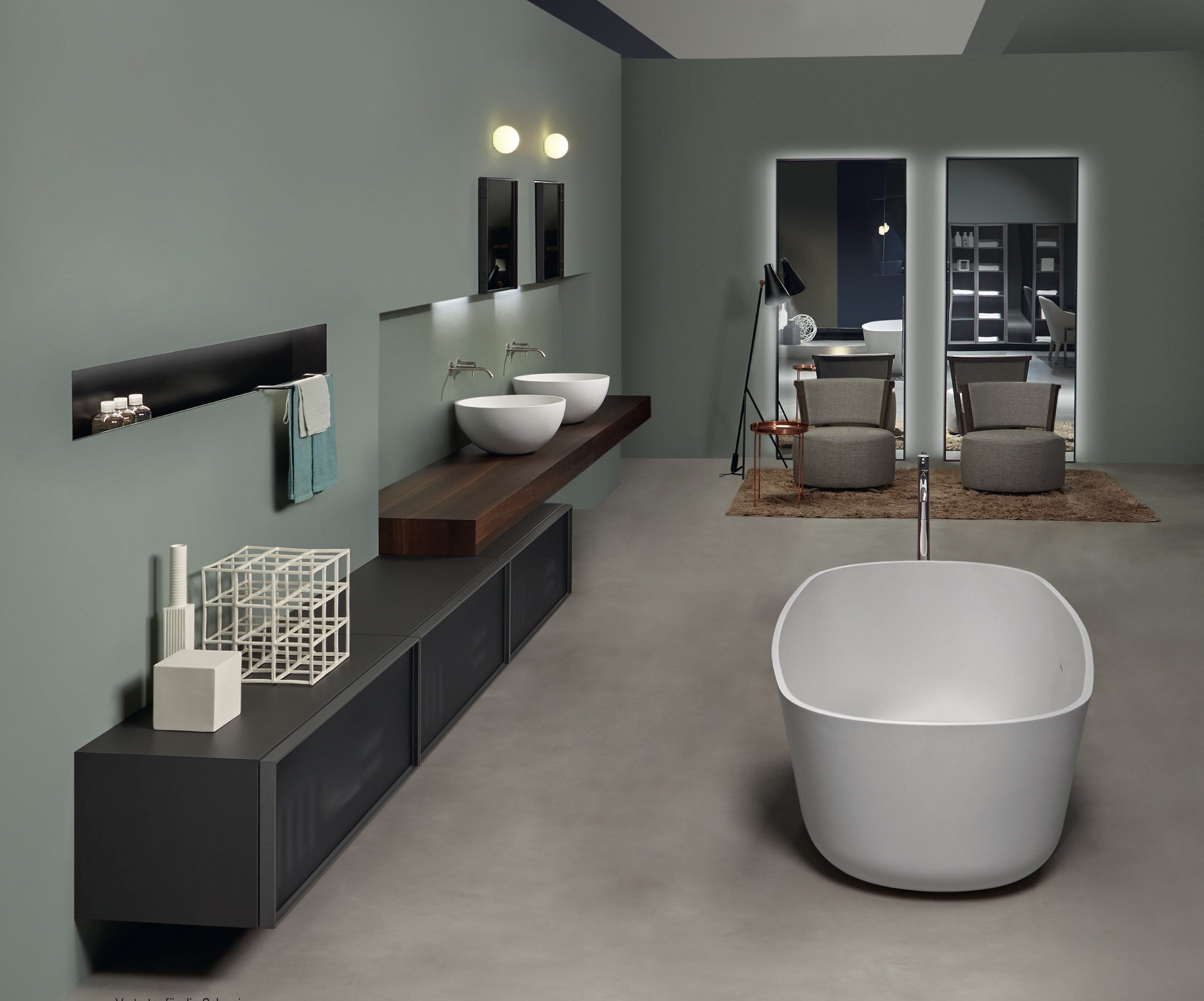 BESPOKE Bathroom furniture set By Antonio Lupi Design | design Carlo ...