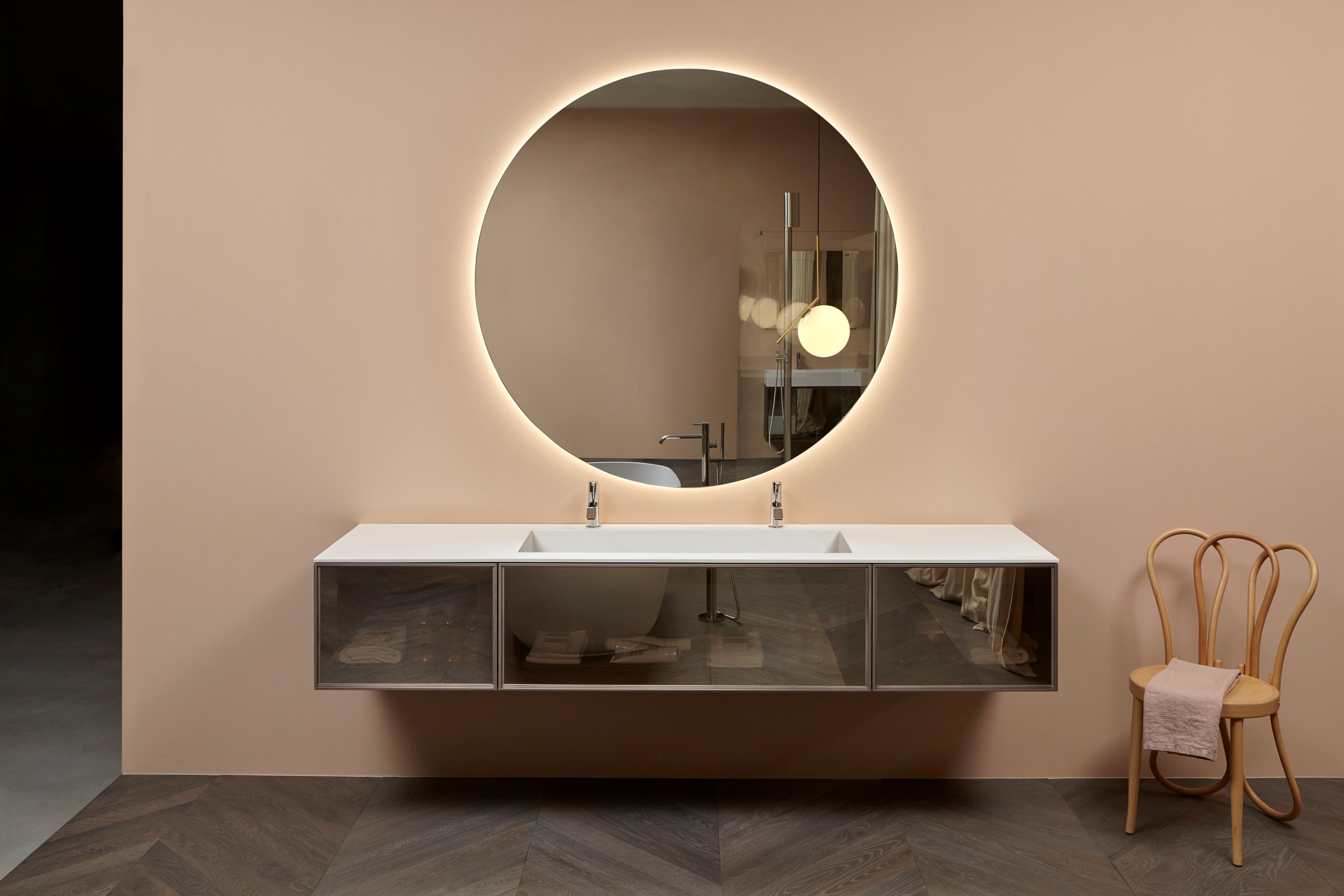 BESPOKE bathroom furniture set By Antonio Lupi Design design Carlo Colombo