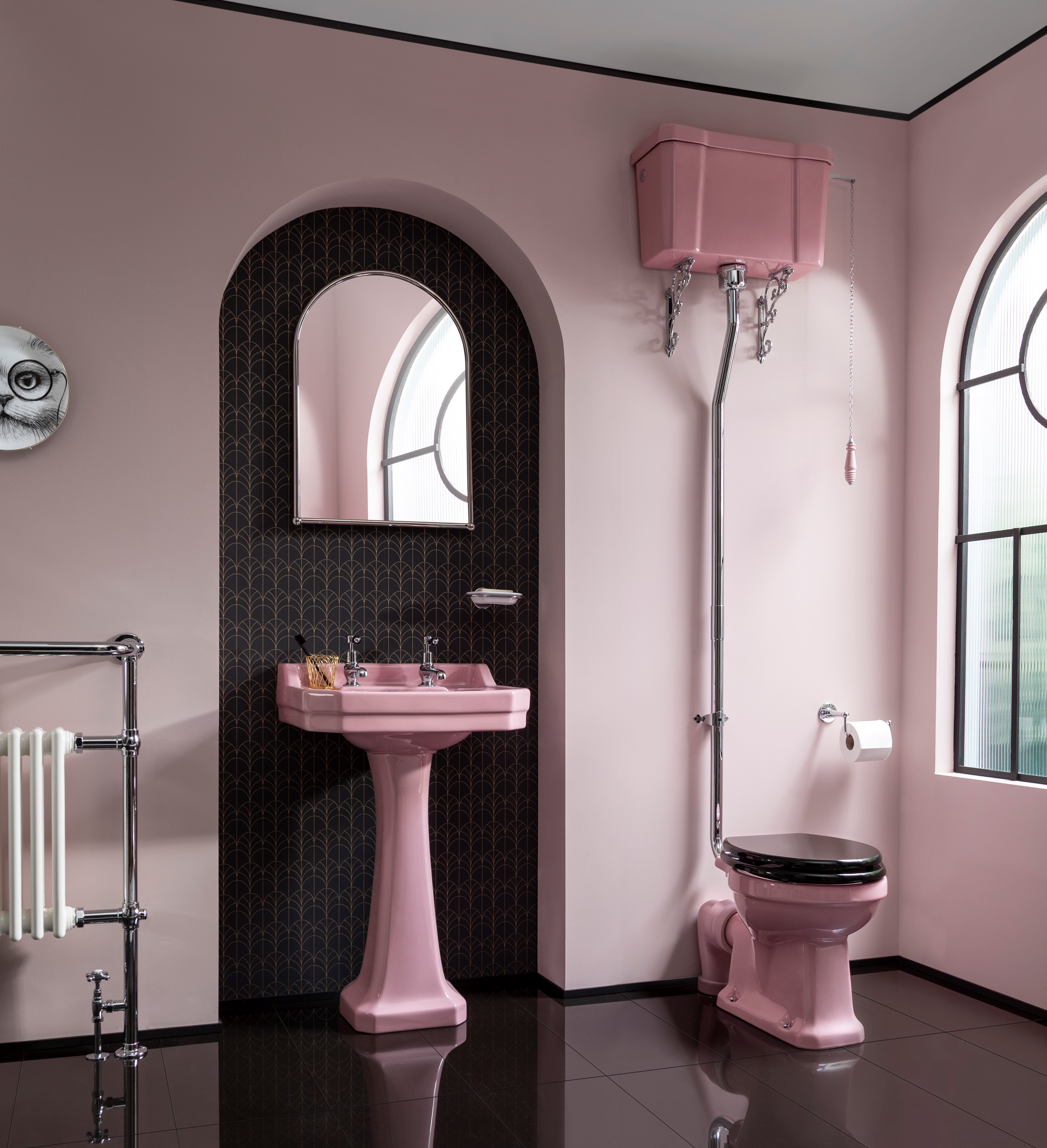 BESPOKE | Vitreous China toilet By Burlington Bathrooms
