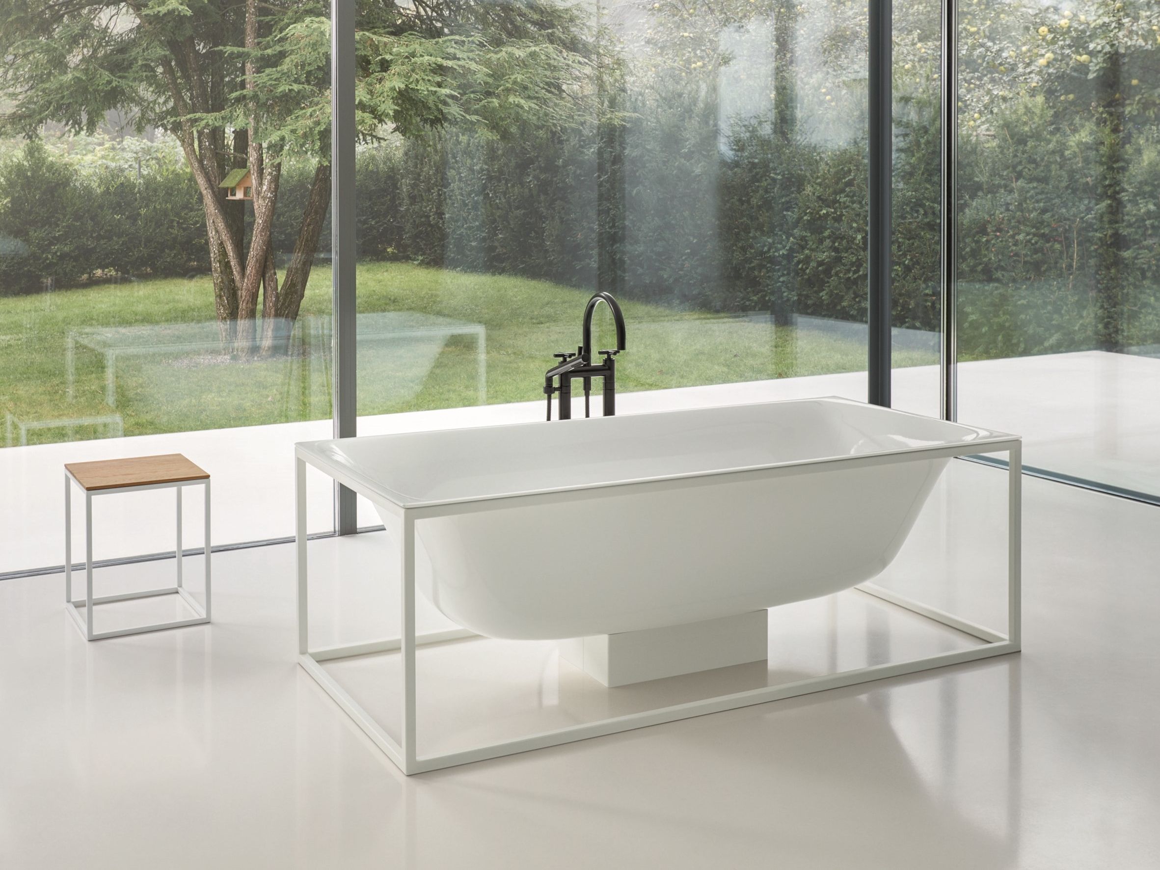 BETTELUX SHAPE | Bathtub Freestanding enamelled steel bathtub By Bette