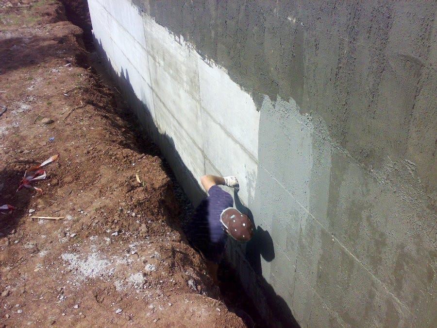 Cement-based waterproofing coating BI MORTAR Concrete Seal By Volteco