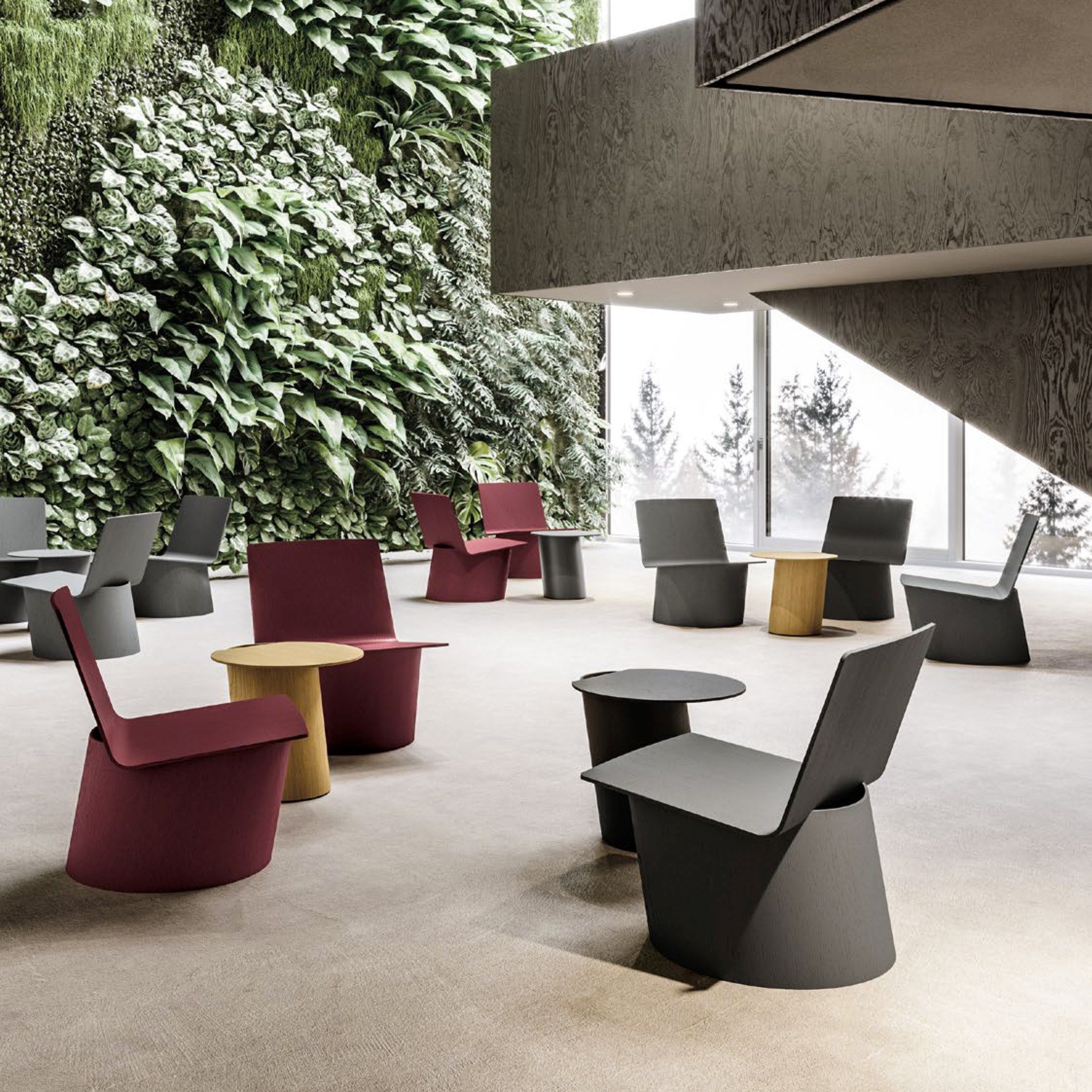 BIAS L | Easy chair Multi-layer wood easy chair By Crassevig | design ...