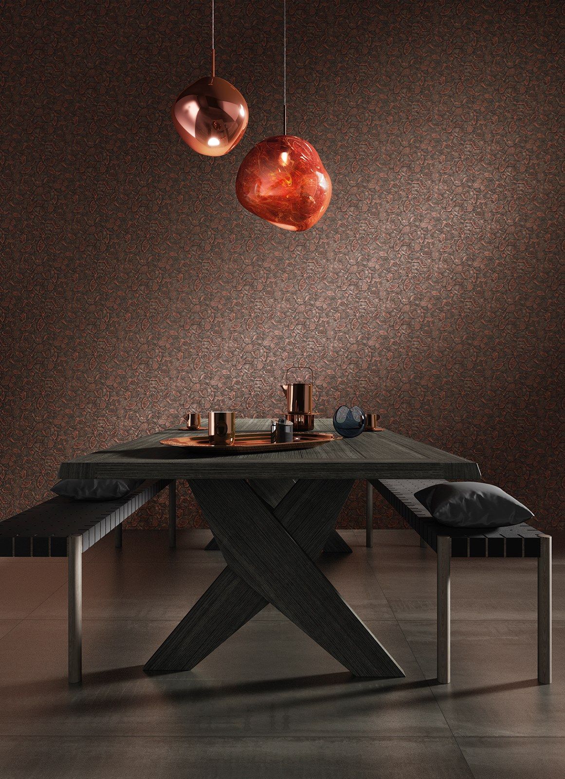 BIBI Digital printing PVC wallpaper By Zambaiti Contract | design ...