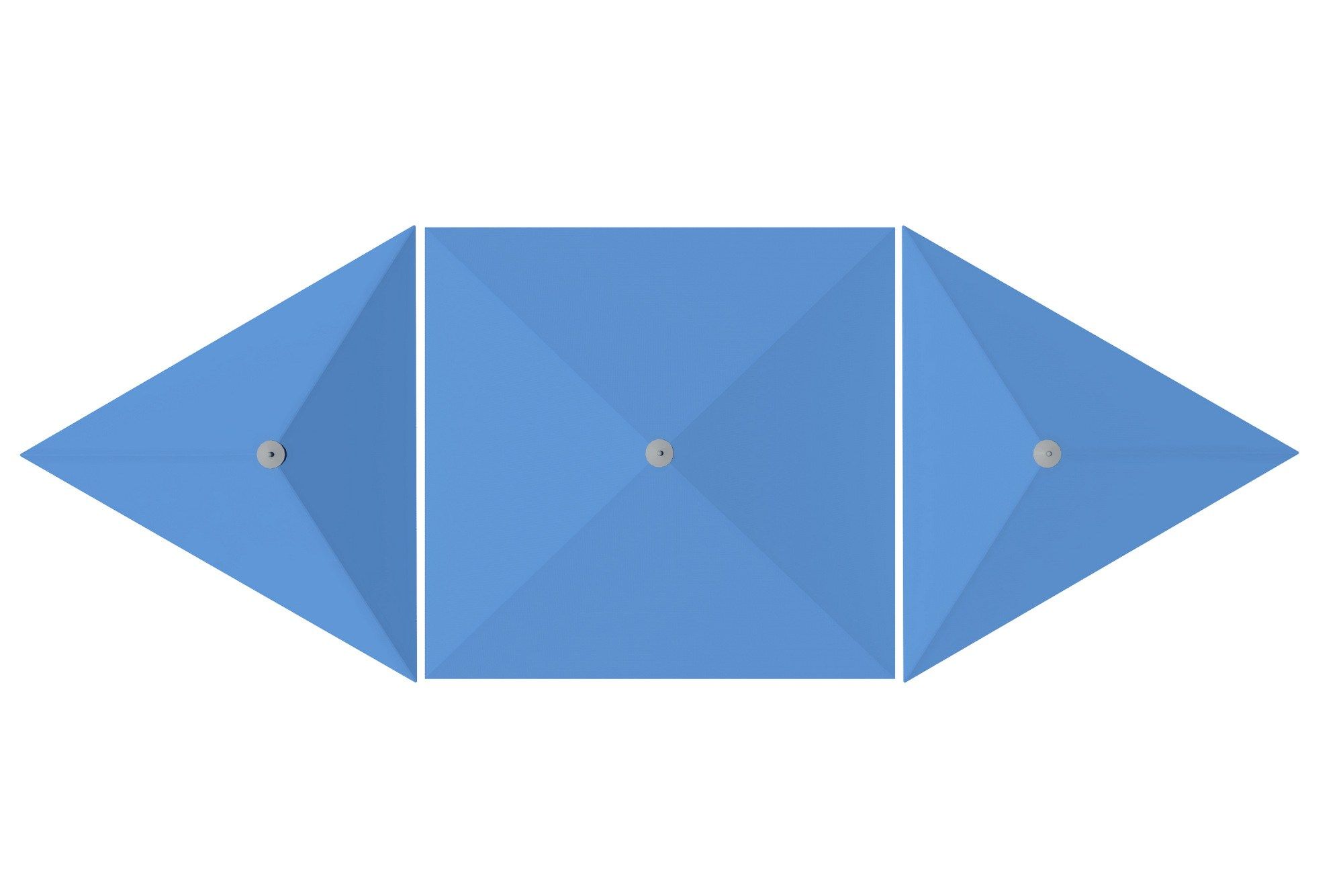 BIG BEN | Triangular Garden umbrella Triangular Garden umbrella By Caravita