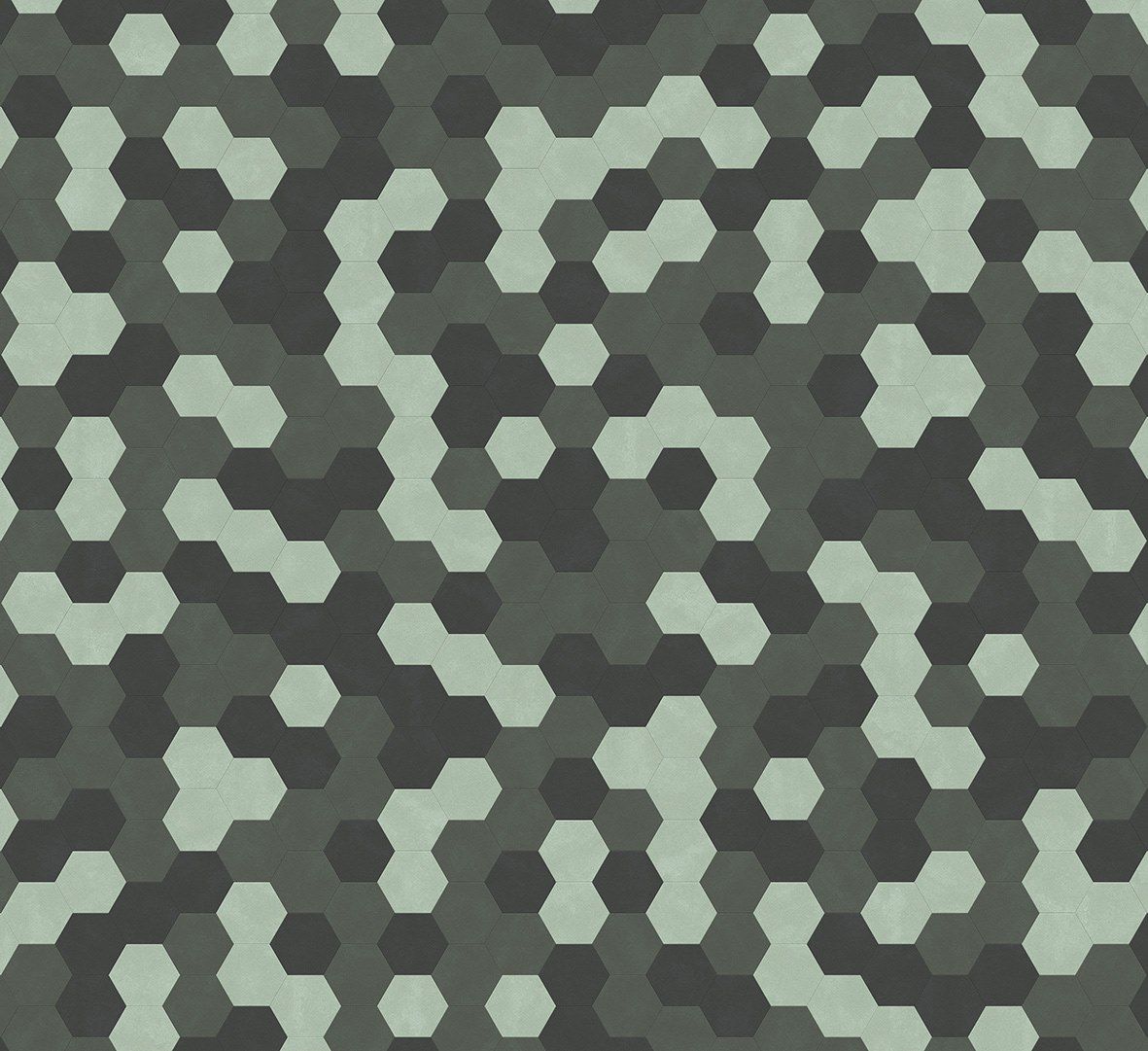 STUDIO MOODS - BIG HEXAGON LVT flooring By IVC Commercial