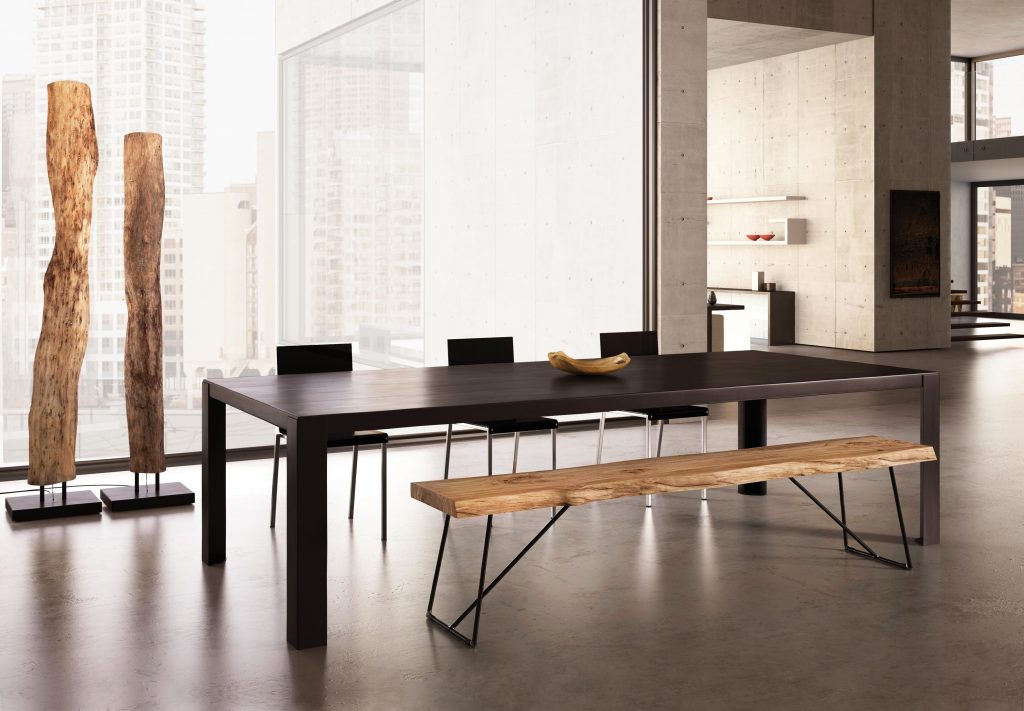 BIG IRONY | Table Rectangular plate table By Zeus | design Maurizio ...