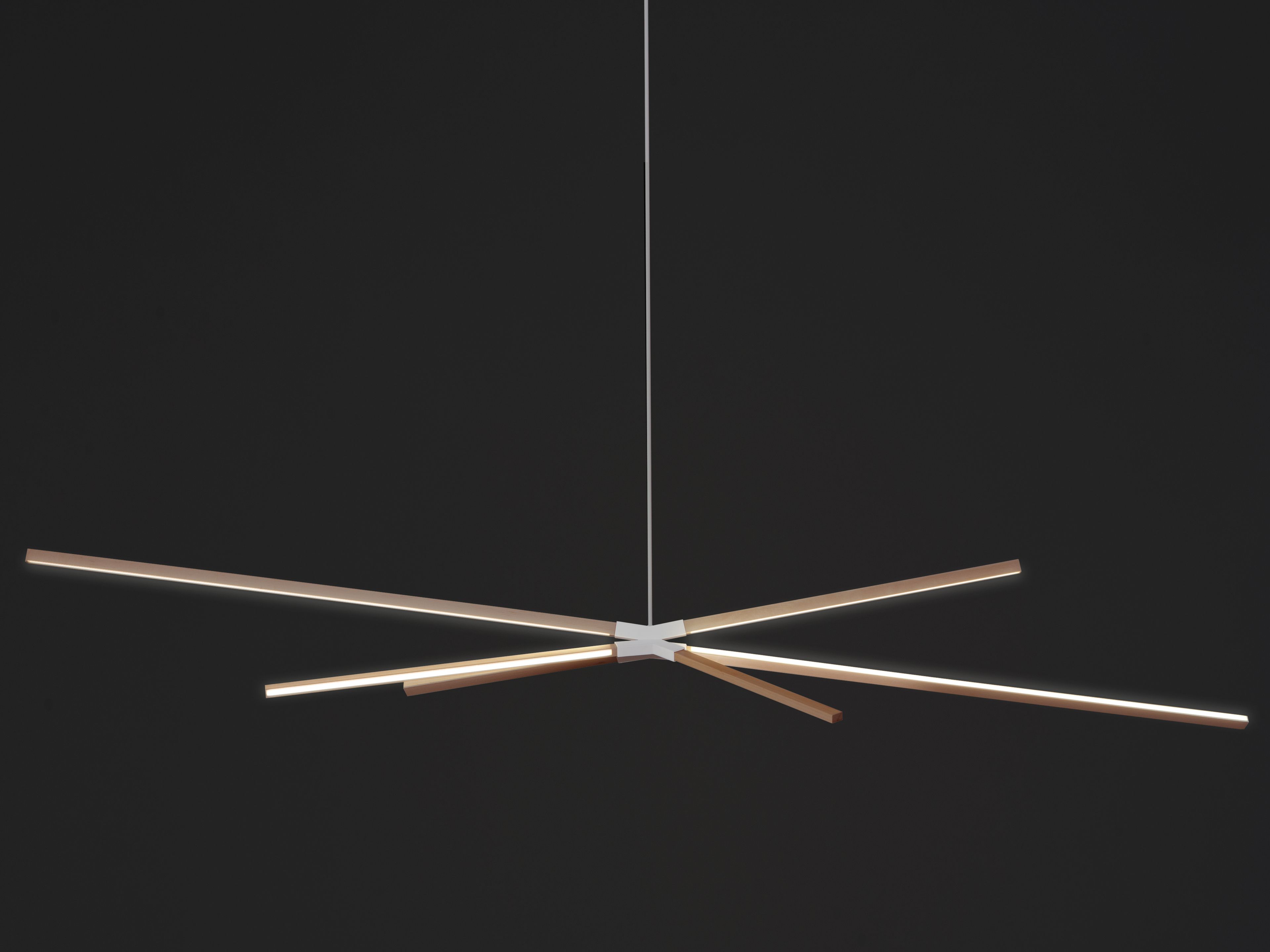 LED wooden pendant lamp BIG SKY BANG Sky Bang Collection By Stickbulb ...