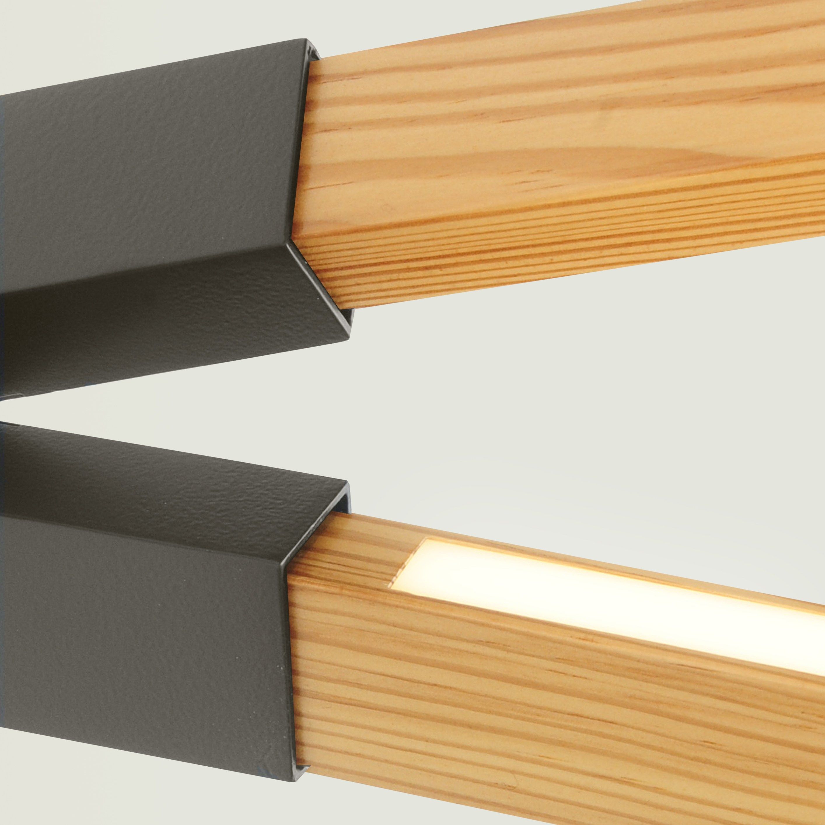 LED wooden pendant lamp BIG SKY BANG Sky Bang Collection By Stickbulb ...