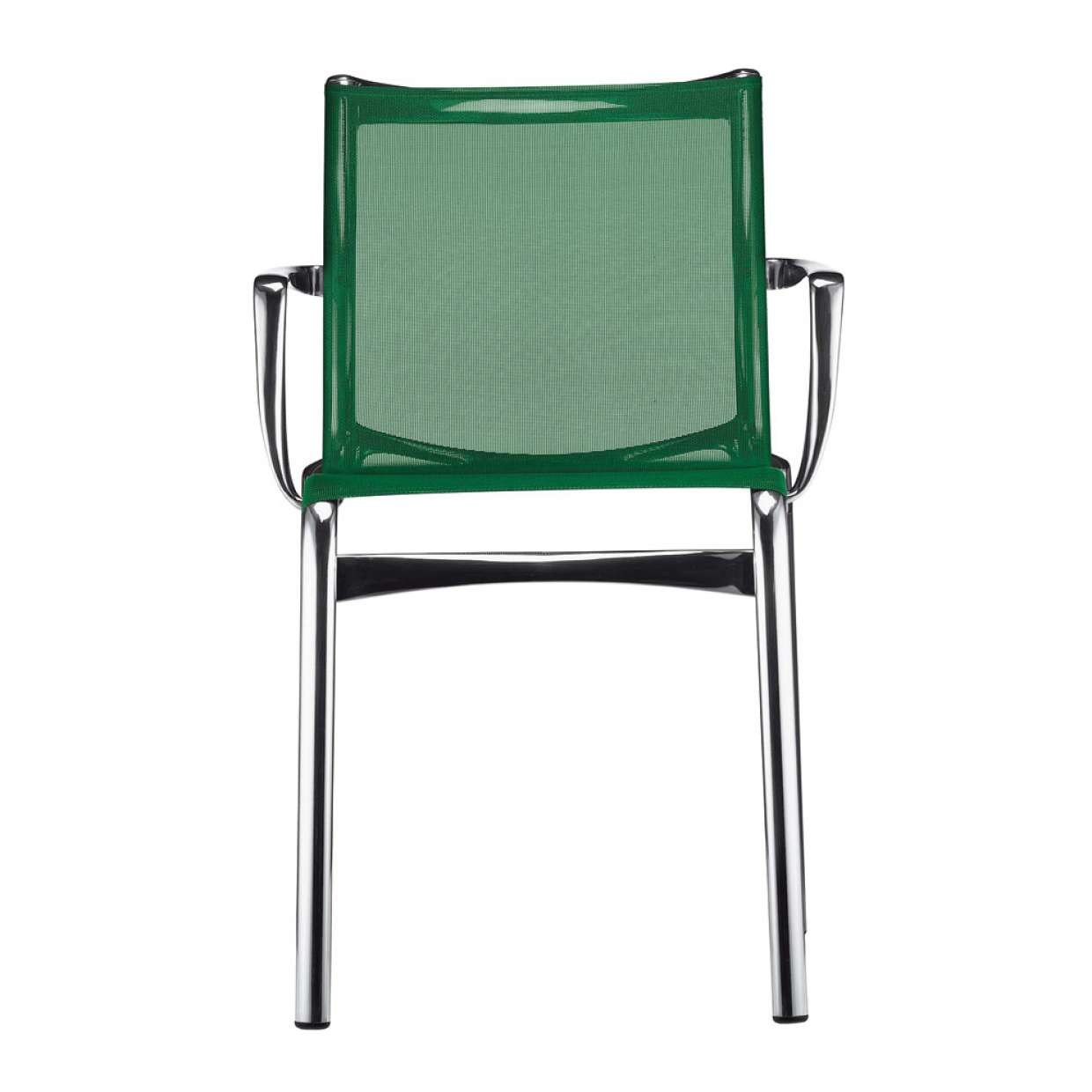 Stackable mesh chair with armrests BIGFRAME - 440 By Alias design ...