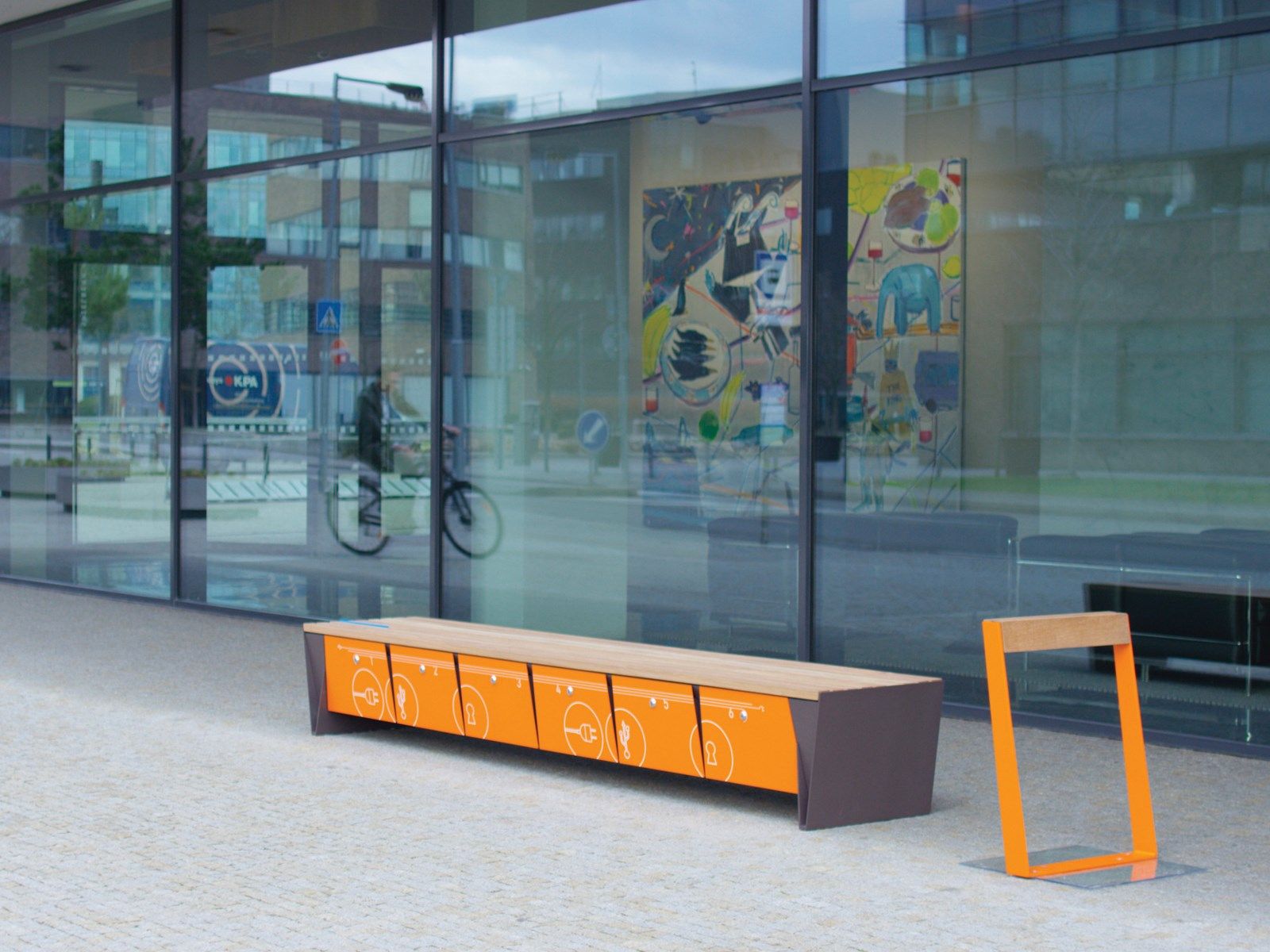 Bicycle rack BIKEBLOCQ By mmcité1 design David Karásek