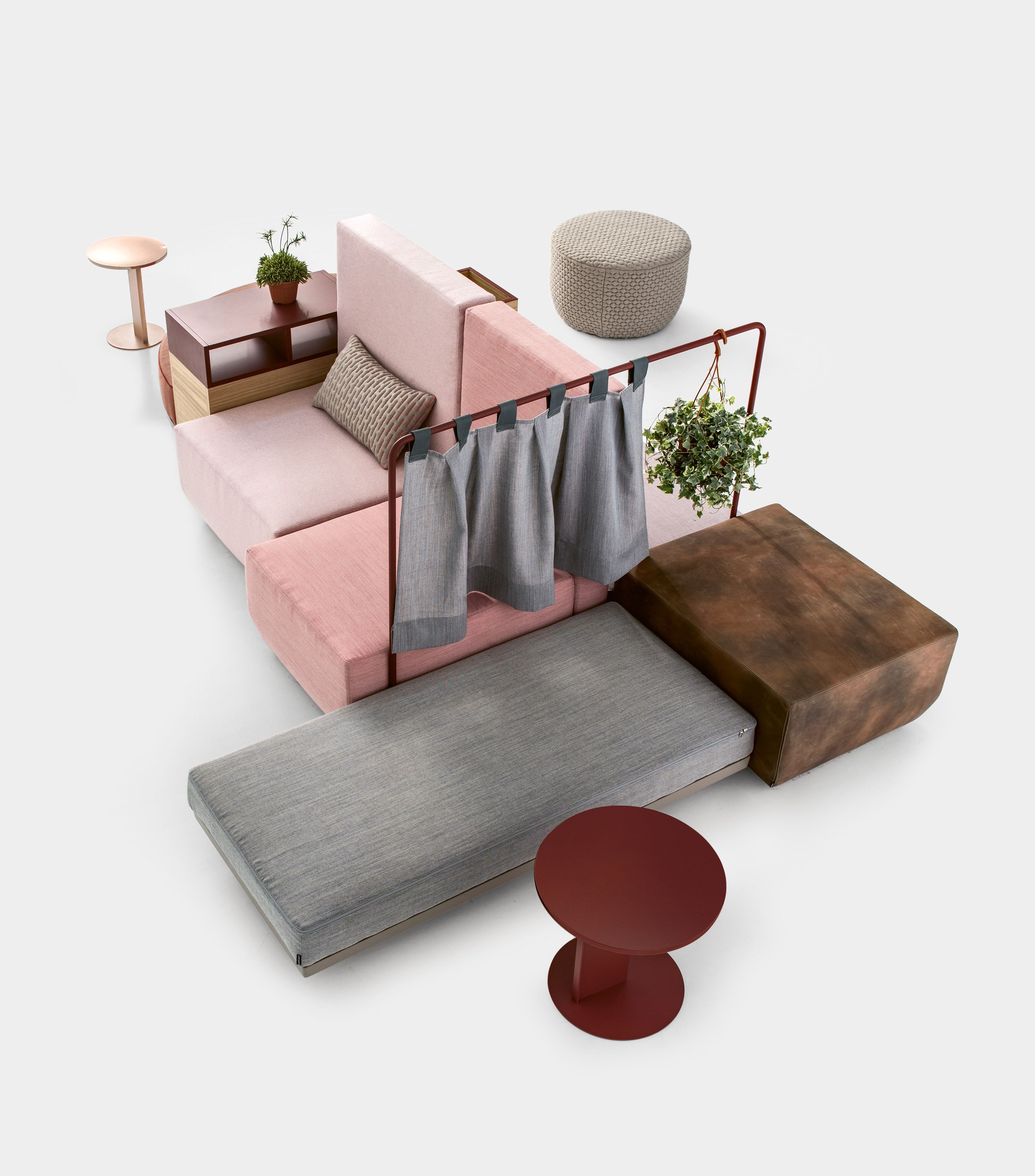 BIKINI ISLAND Modular sofa By Moroso | design Werner Aisslinger