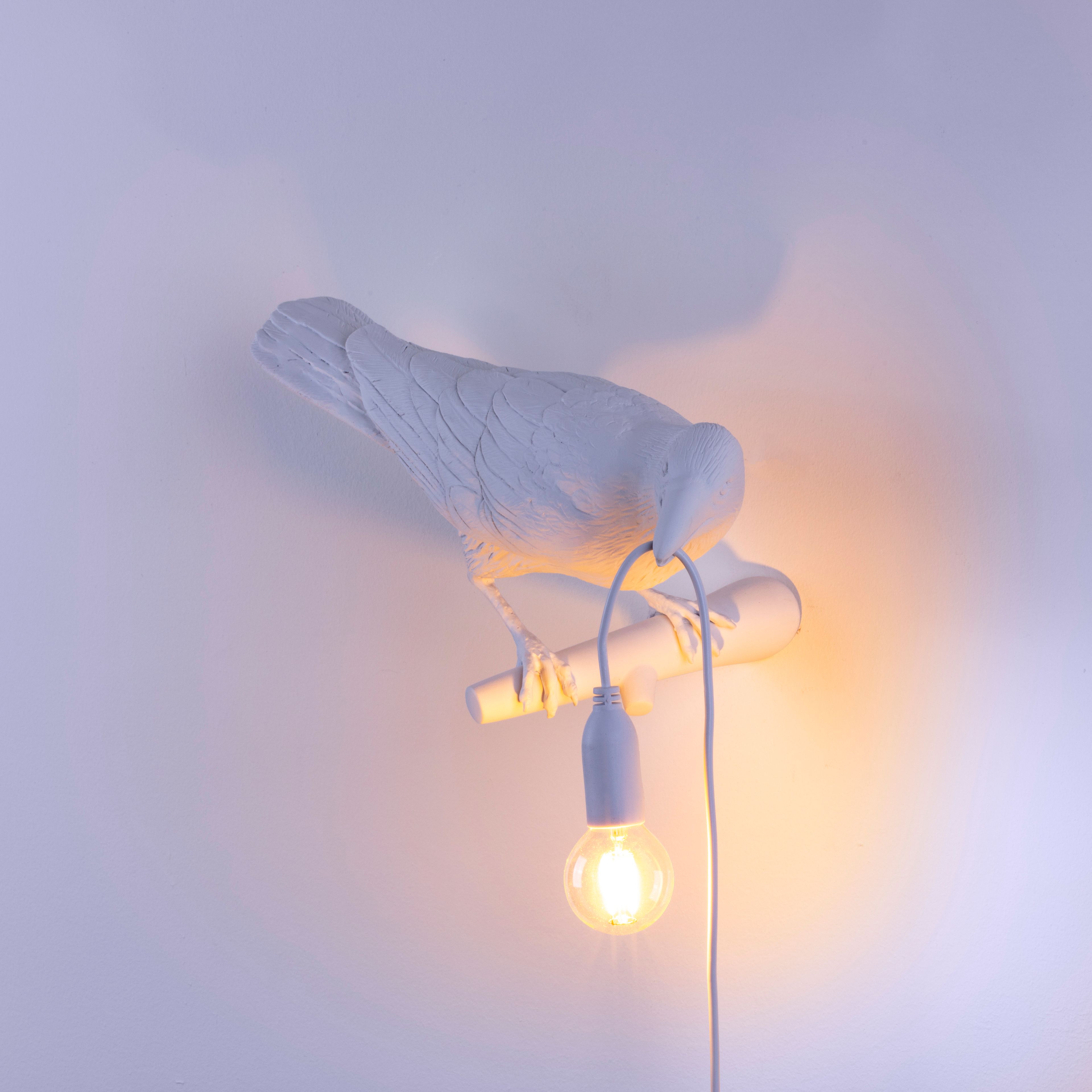 BIRD LAMP LOOKING LEFT/RIGHT Wall lamp By Seletti | design Marcantonio