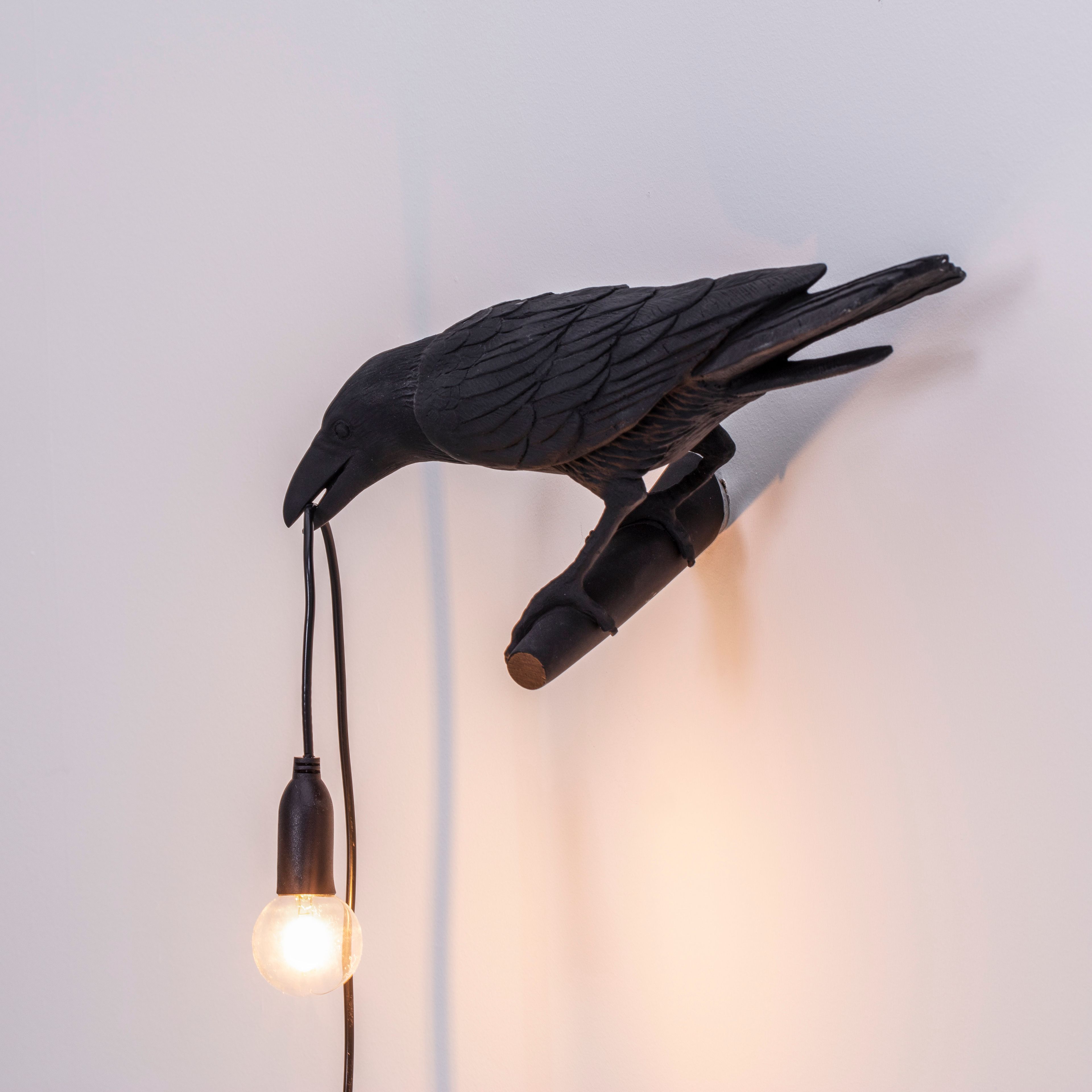 LED resin wall lamp BIRD LAMP LOOKING LEFT/RIGHT Bird Lamp Collection ...
