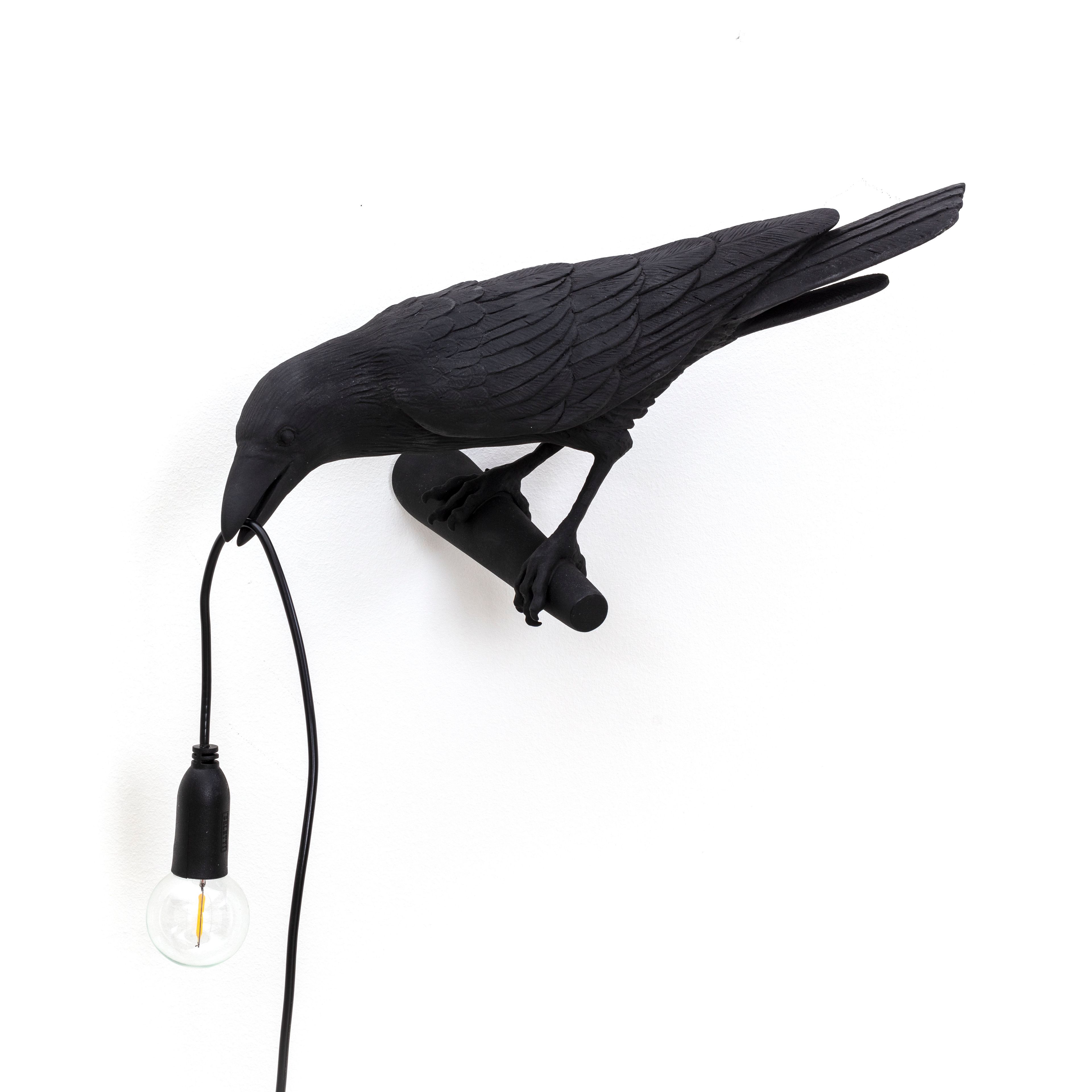 LED resin wall lamp BIRD LAMP LOOKING LEFT/RIGHT Bird Lamp Collection ...