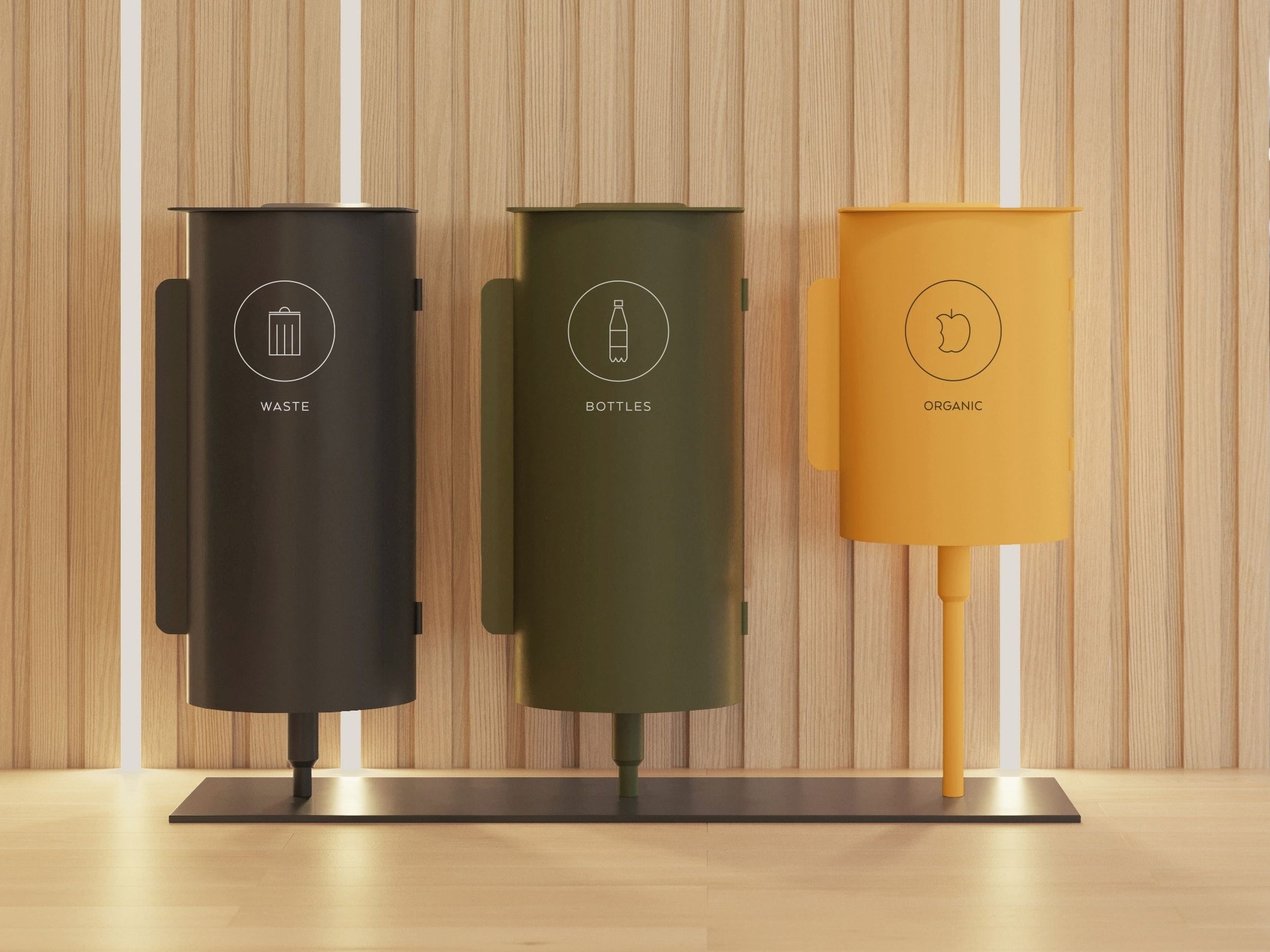 BIRDIE Waste paper bin By TreCe | design Studio Doms