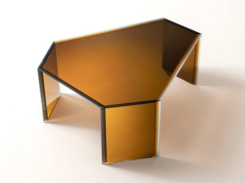 BISEL Crystal coffee table By Glas Italia | design Patricia Urquiola