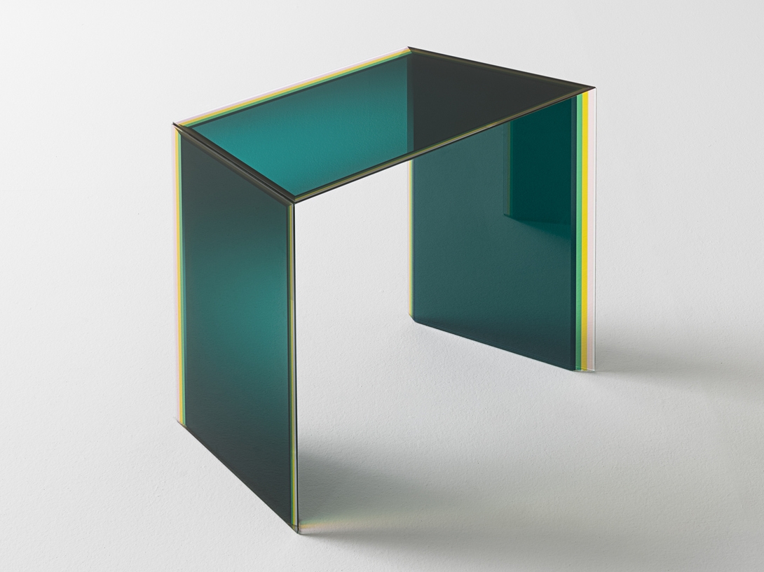 BISEL Crystal coffee table By Glas Italia | design Patricia Urquiola