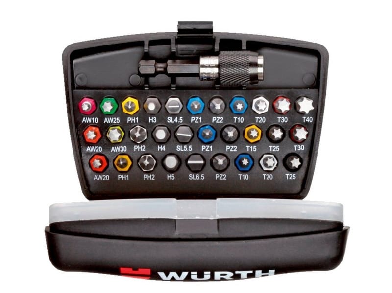 Bit BIT BOX C 6.3 (1/4) 31 PIECES BIT HOLDER By Würth