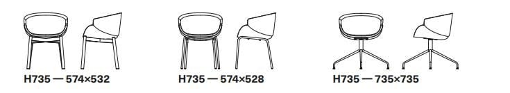 BIX | Chair By B-LINE design Studio Zanellato Bortotto