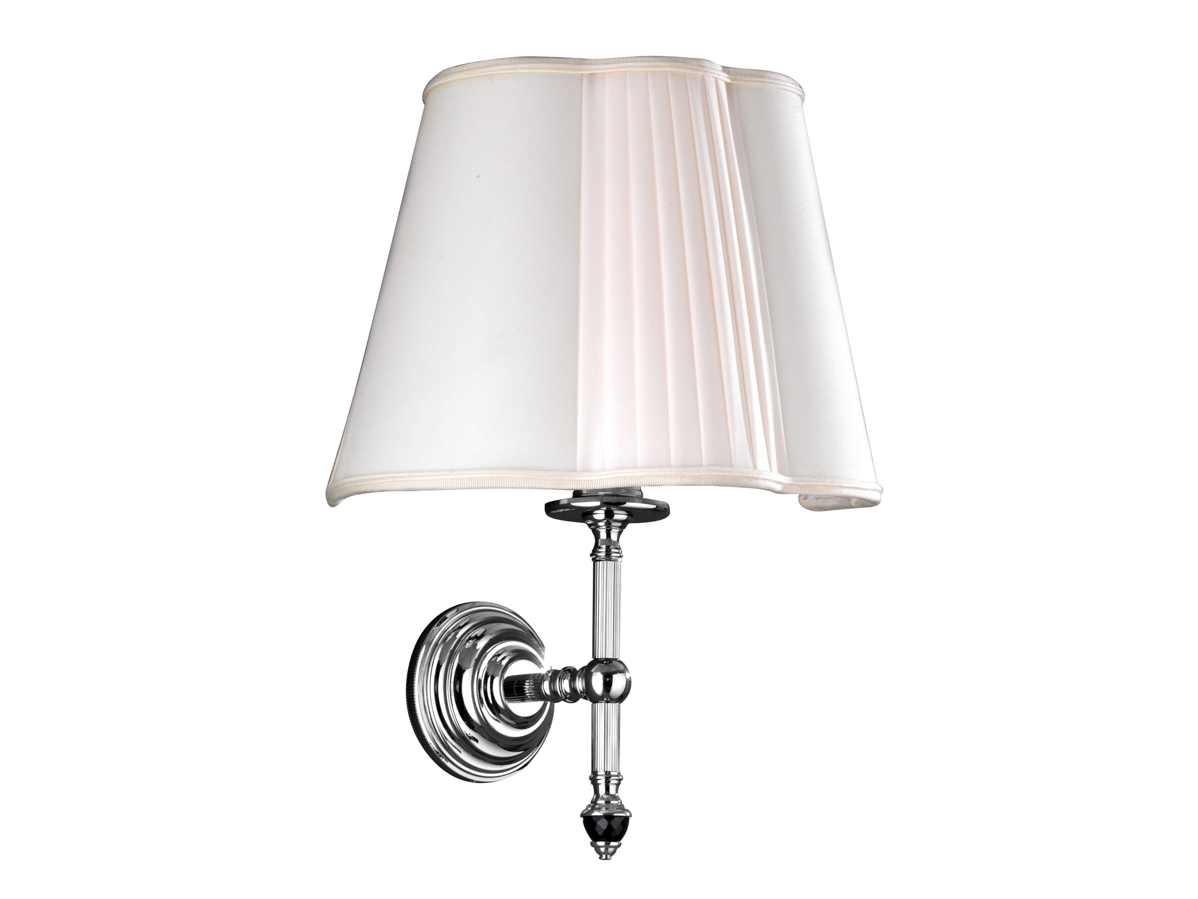 BLACK DIAMOND Fabric wall lamp for bathroom By Devon&Devon