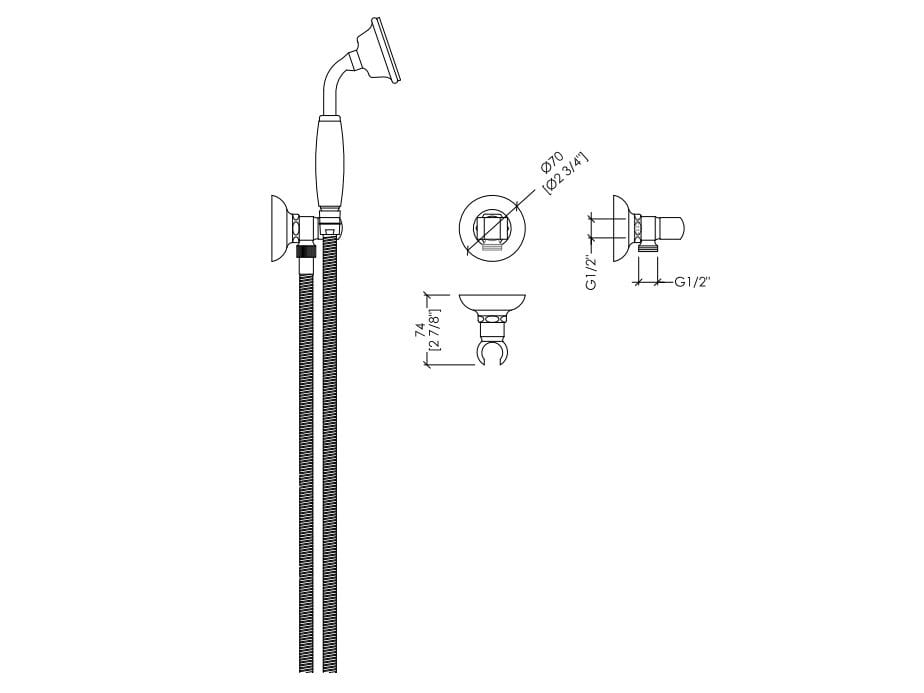 BLACK MORRIS | Doccetta a muro By Devon&Devon