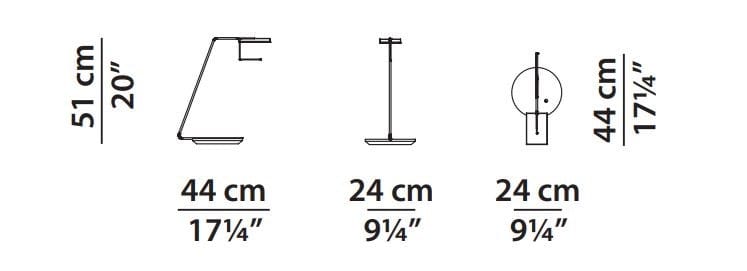 BLADE | Table lamp By BAXTER
