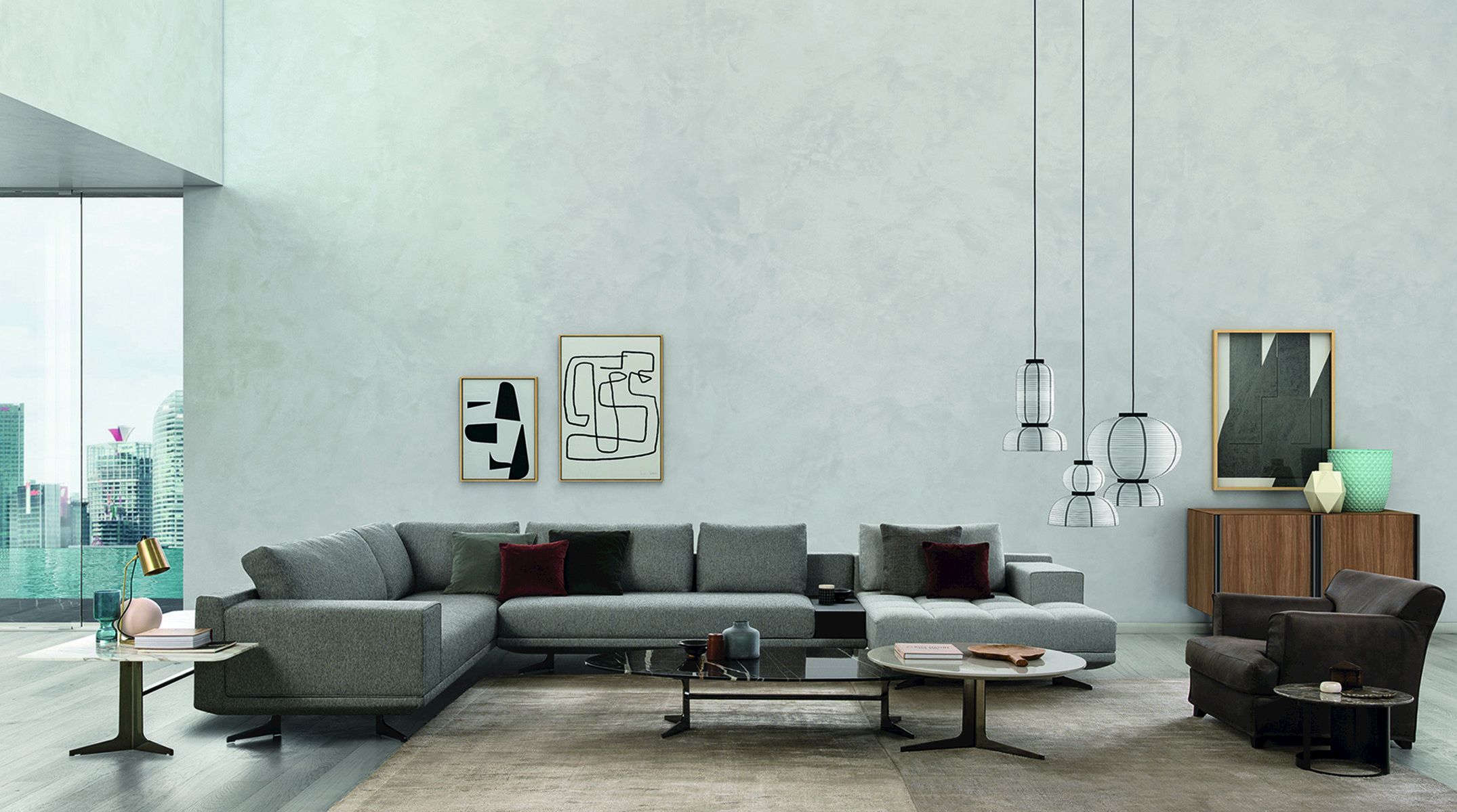 BLAKE | Rectangular coffee table Blake Collection By Bodema design ...