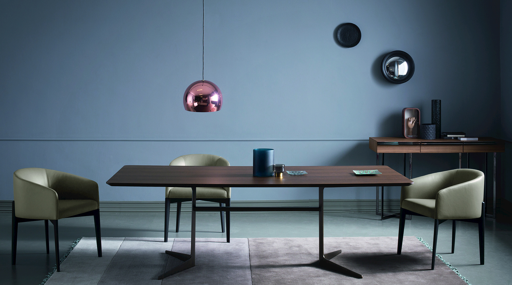 BLAKE | Rectangular table Blake Collection By Bodema design Adriano ...
