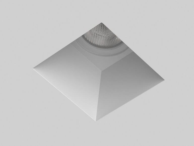 BLANCO SQUARE FIXED Recessed LED square plaster spotlight By Astro Lighting
