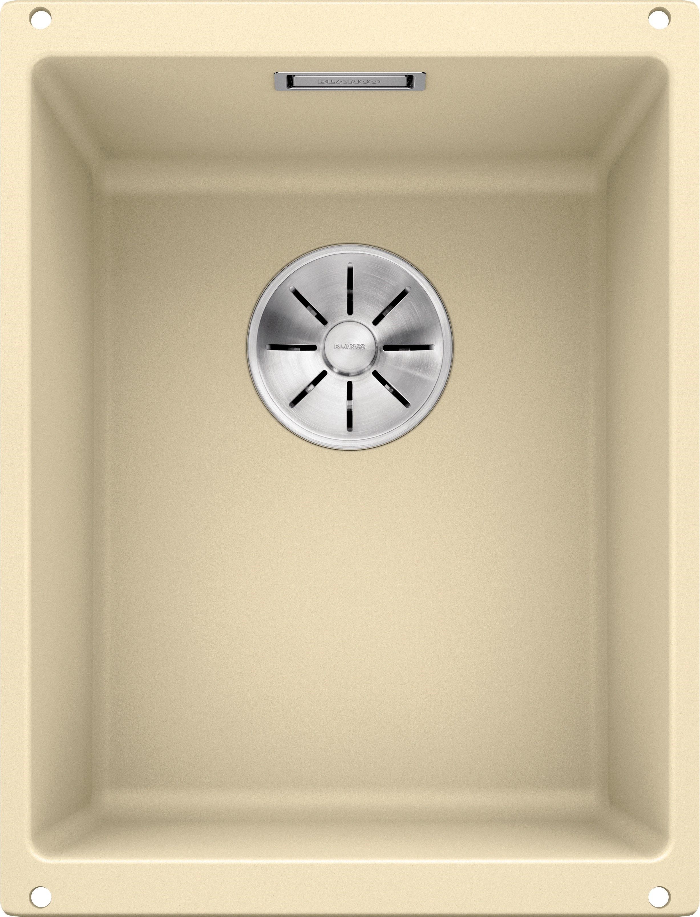 Single built-in Silgranit® sink BLANCO SUBLINE 320 U By Blanco