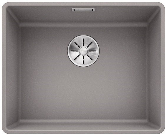 Single flush-mounted Silgranit® sink BLANCO SUBLINE 500 F By Blanco