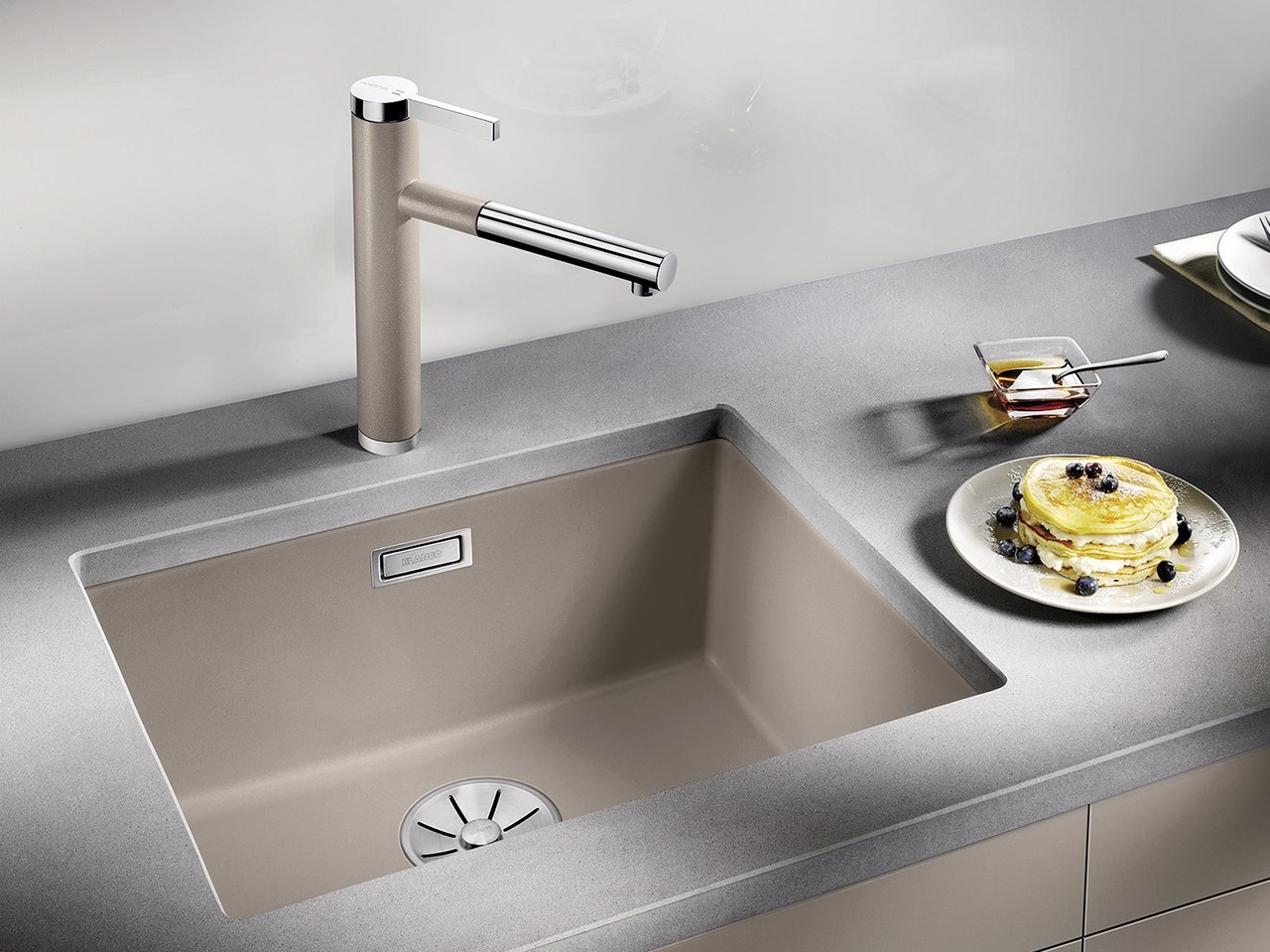 BLANCO SUBLINE 500 U | Silgranit® sink By Blanco