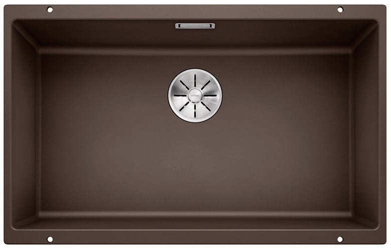 Single built-in Silgranit® sink BLANCO SUBLINE 700 U By Blanco