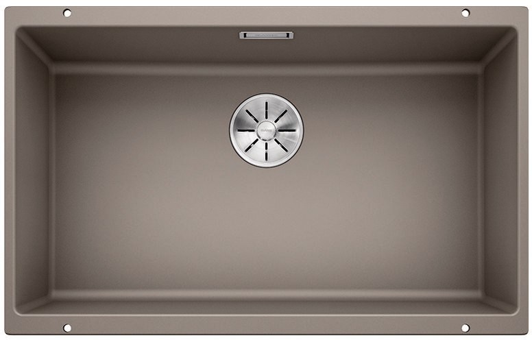 Single built-in Silgranit® sink BLANCO SUBLINE 700 U By Blanco