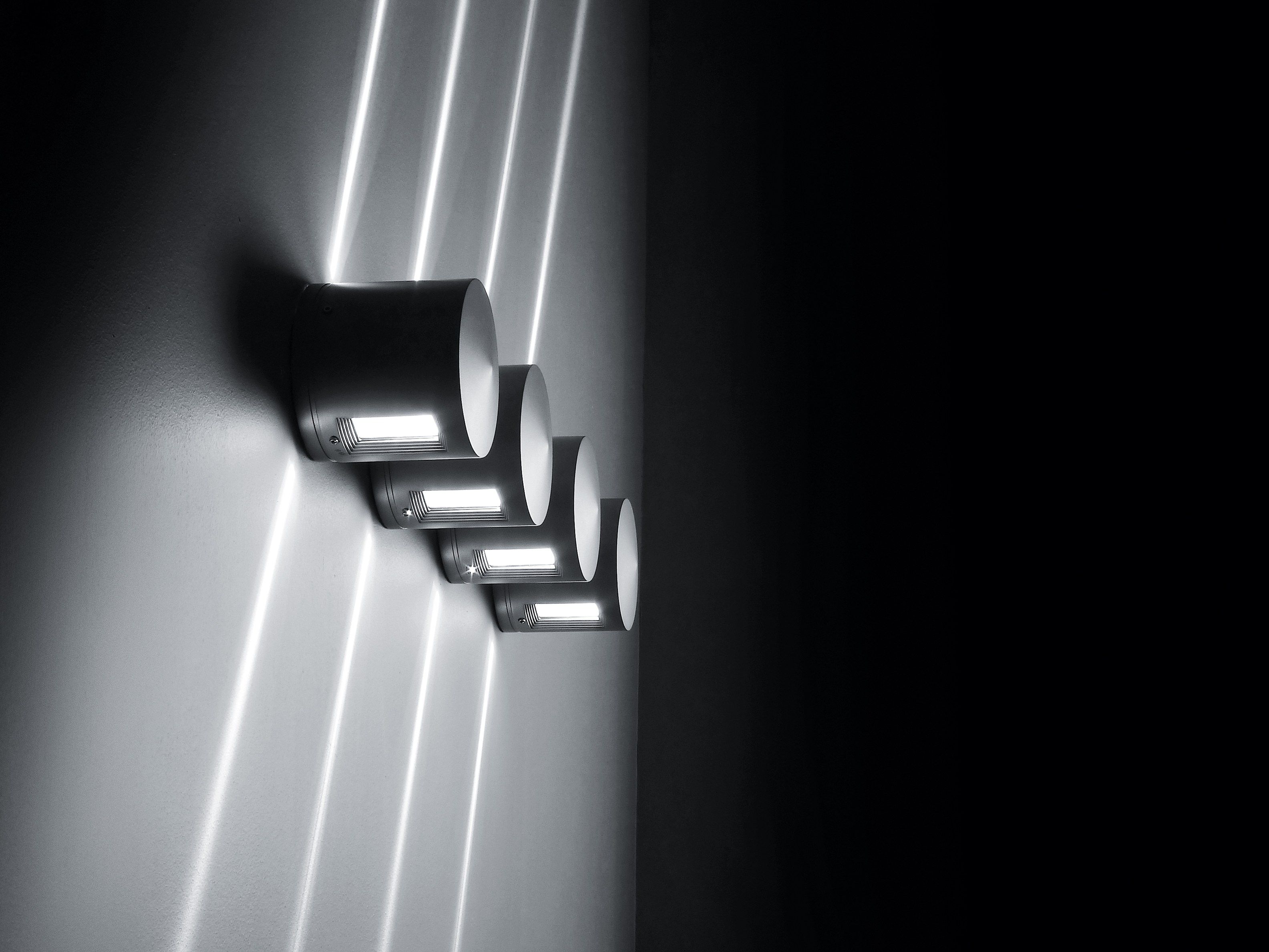 LED direct-indirect light die cast aluminium Outdoor wall Lamp BLITZ By ...