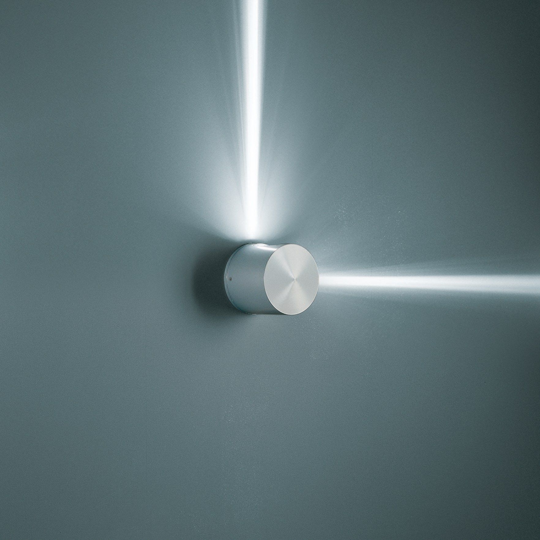 LED direct-indirect light die cast aluminium Outdoor wall Lamp BLITZ By ...