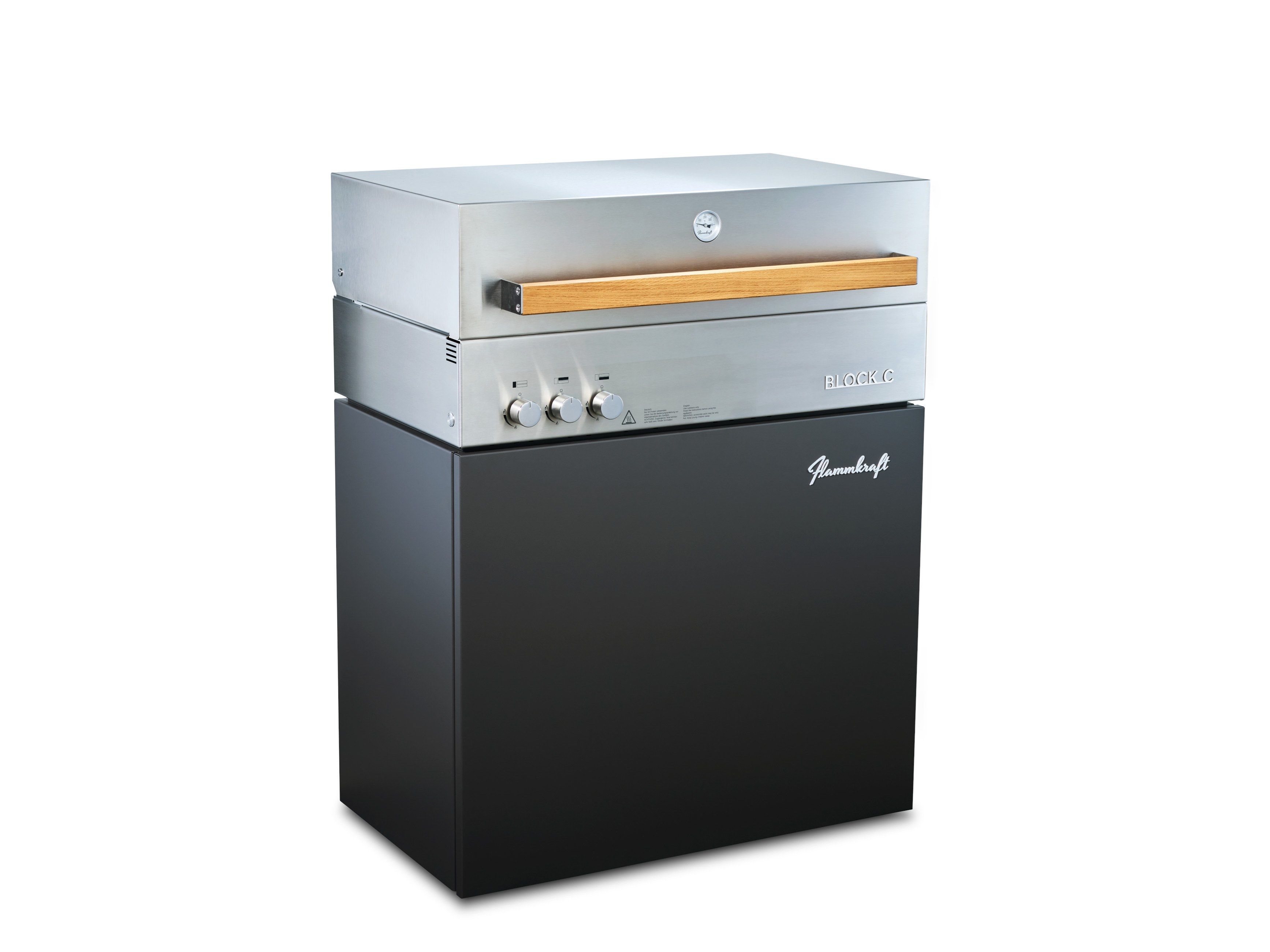 BLOCK C Barbecue a gas in acciaio inox By Flammkraft | design Manuel ...