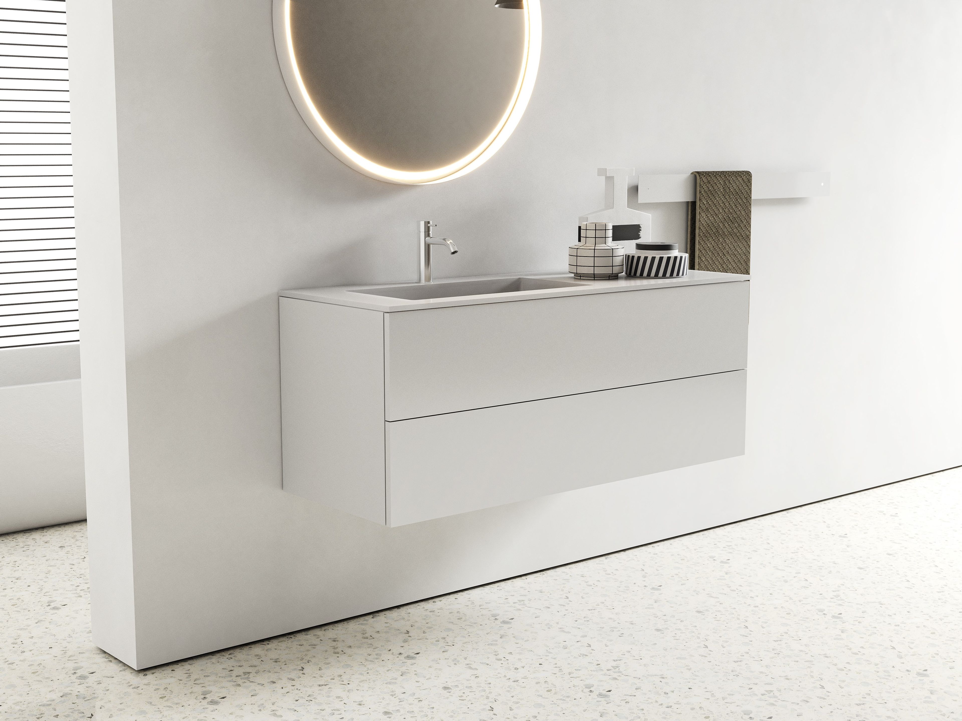 BLOCK H.48 | Meuble sous-vasque By Moab design Gabriella Ciaschi ...