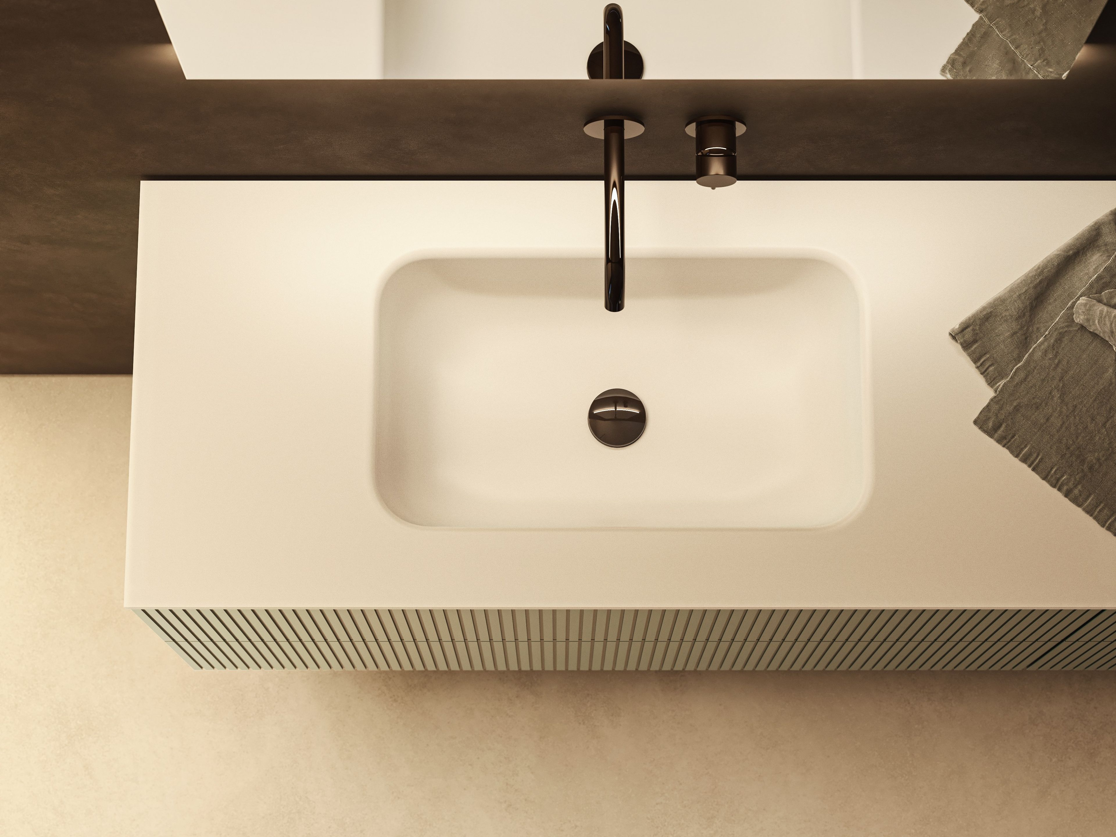 BLOCK H.48 | Meuble sous-vasque By Moab design Gabriella Ciaschi ...