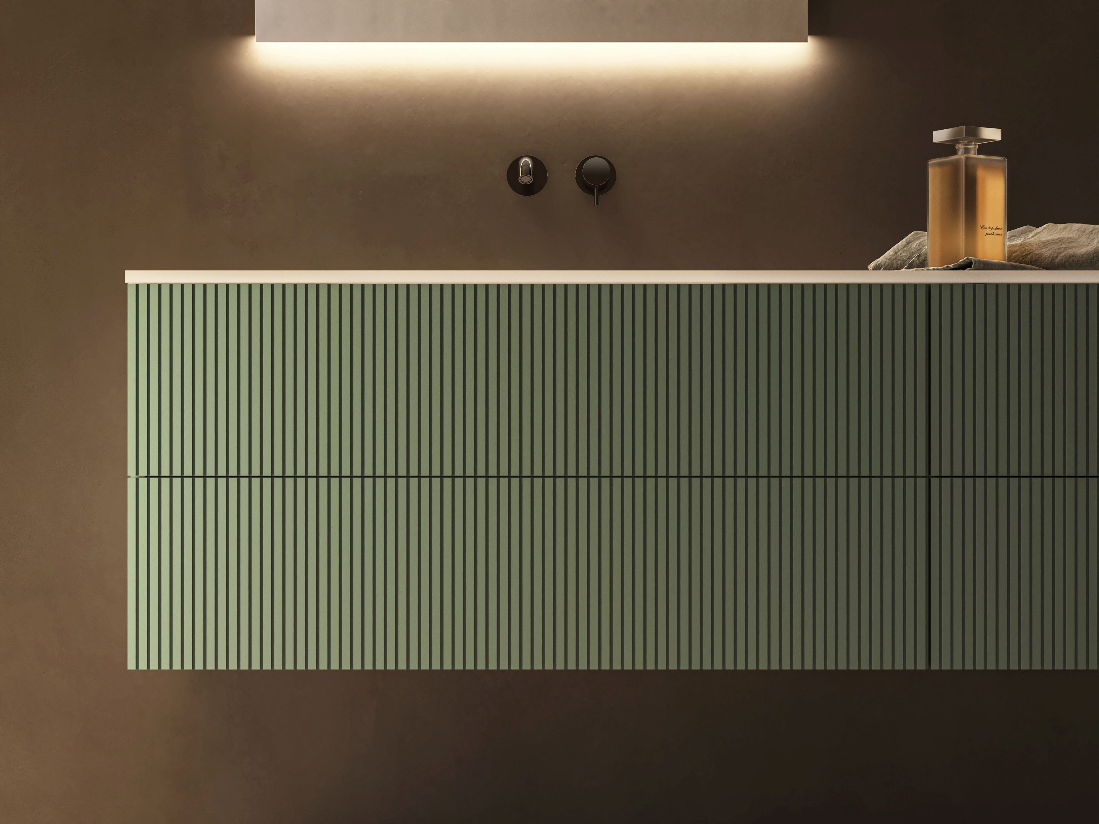 BLOCK H.48 | Meuble sous-vasque By Moab design Gabriella Ciaschi ...