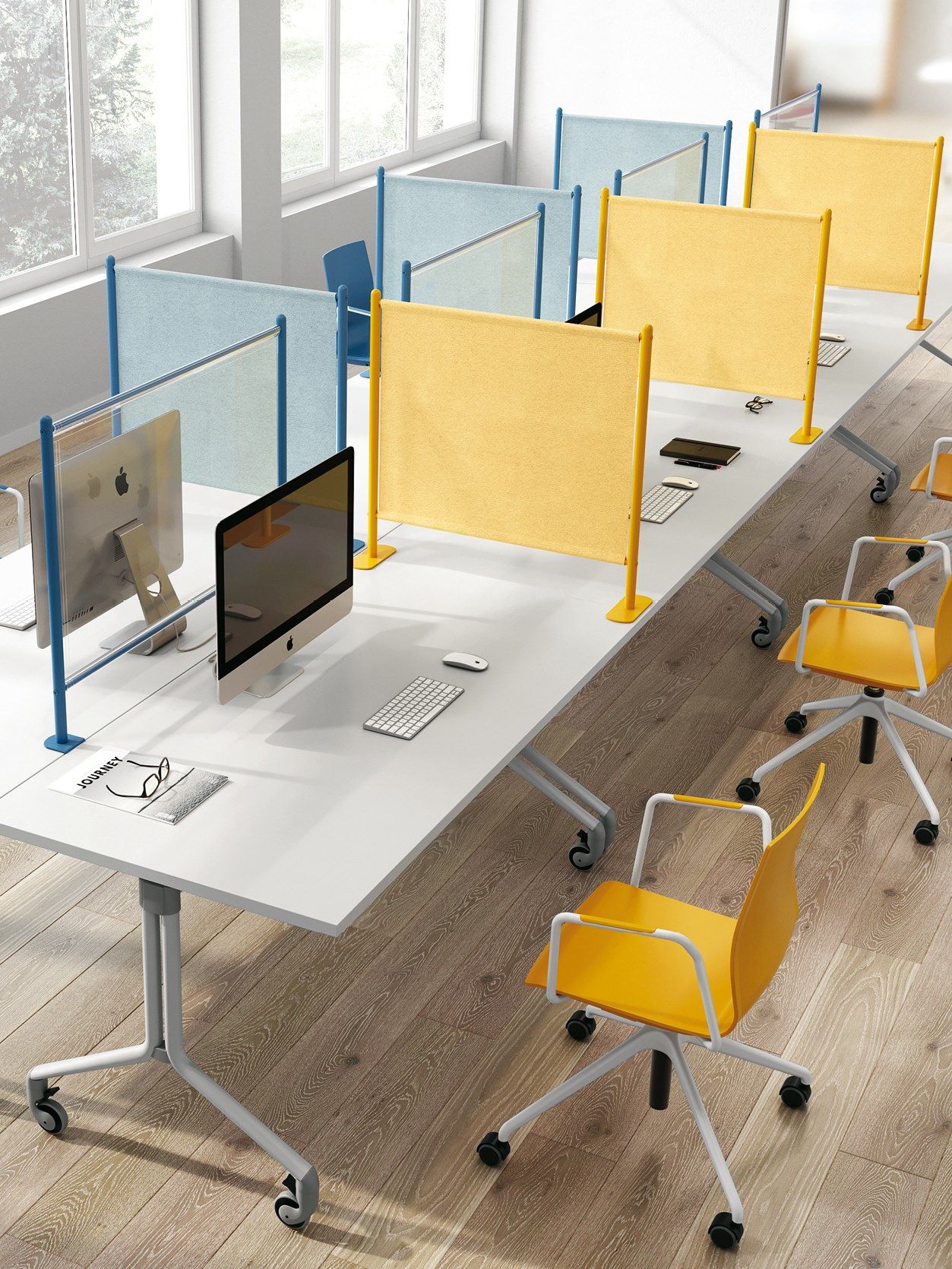 BLOG | Pannello divisorio da scrivania By Sesta